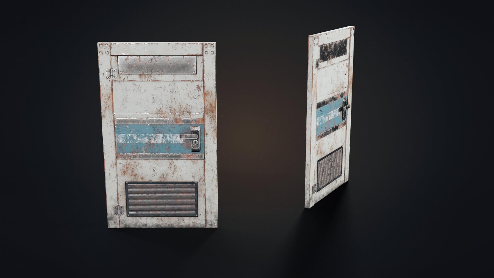 Metal Door - 3D Model by knockcg