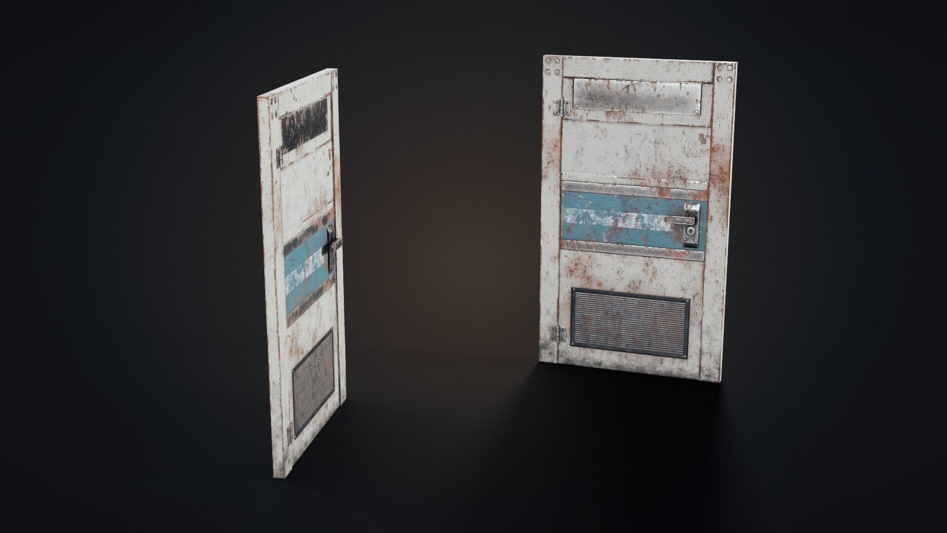 Metal Door - 3D Model by knockcg