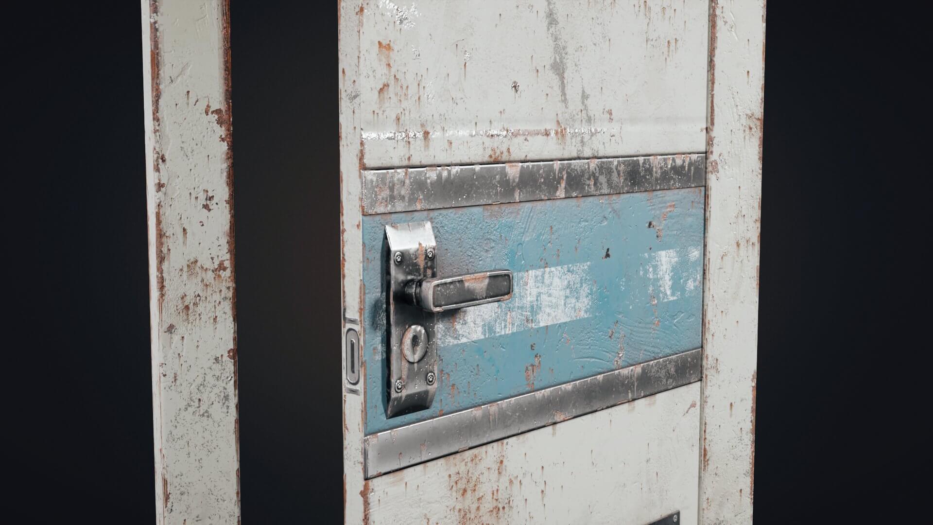 Metal Door - 3D Model by knockcg