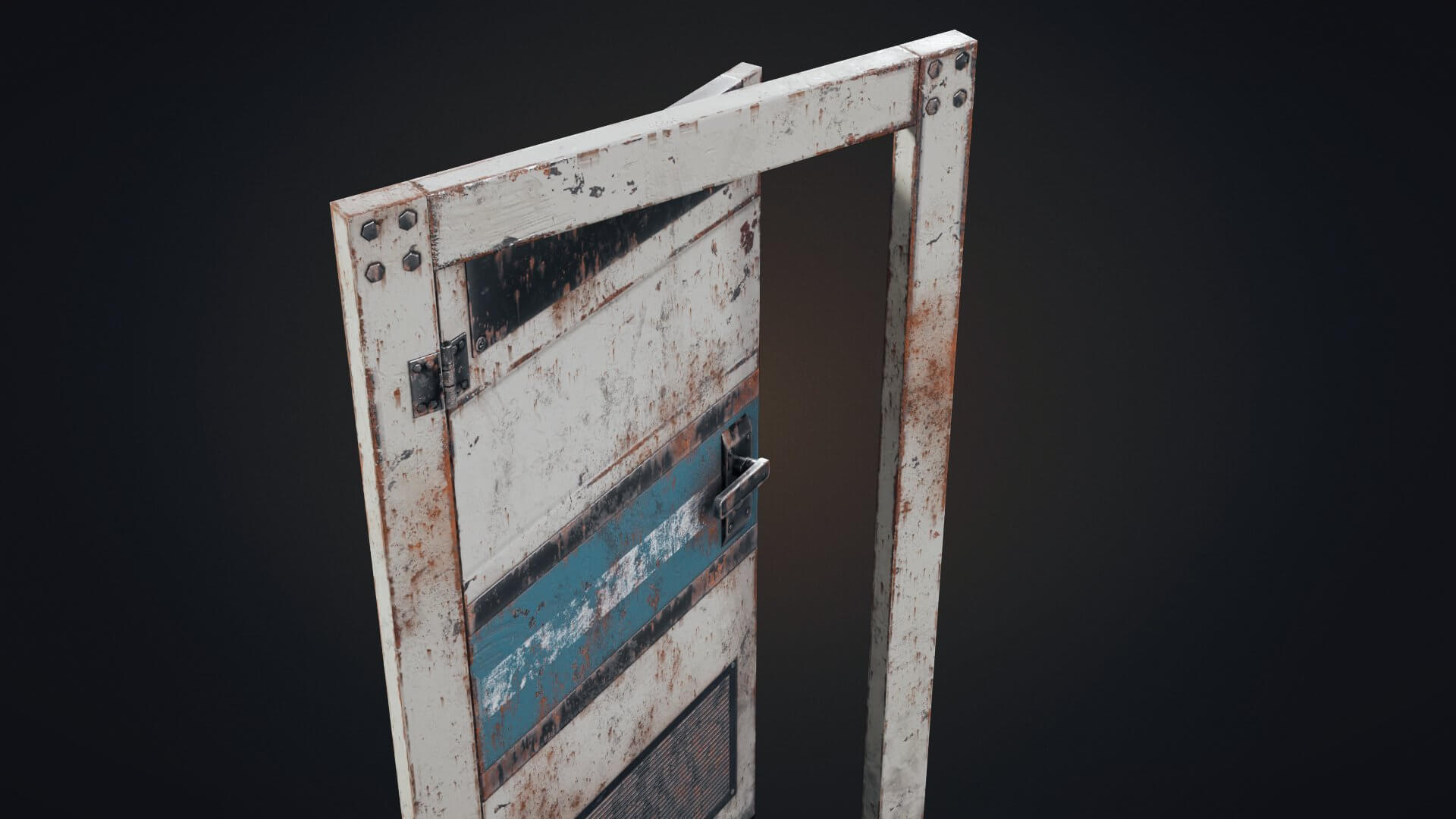 Metal Door - 3D Model by knockcg