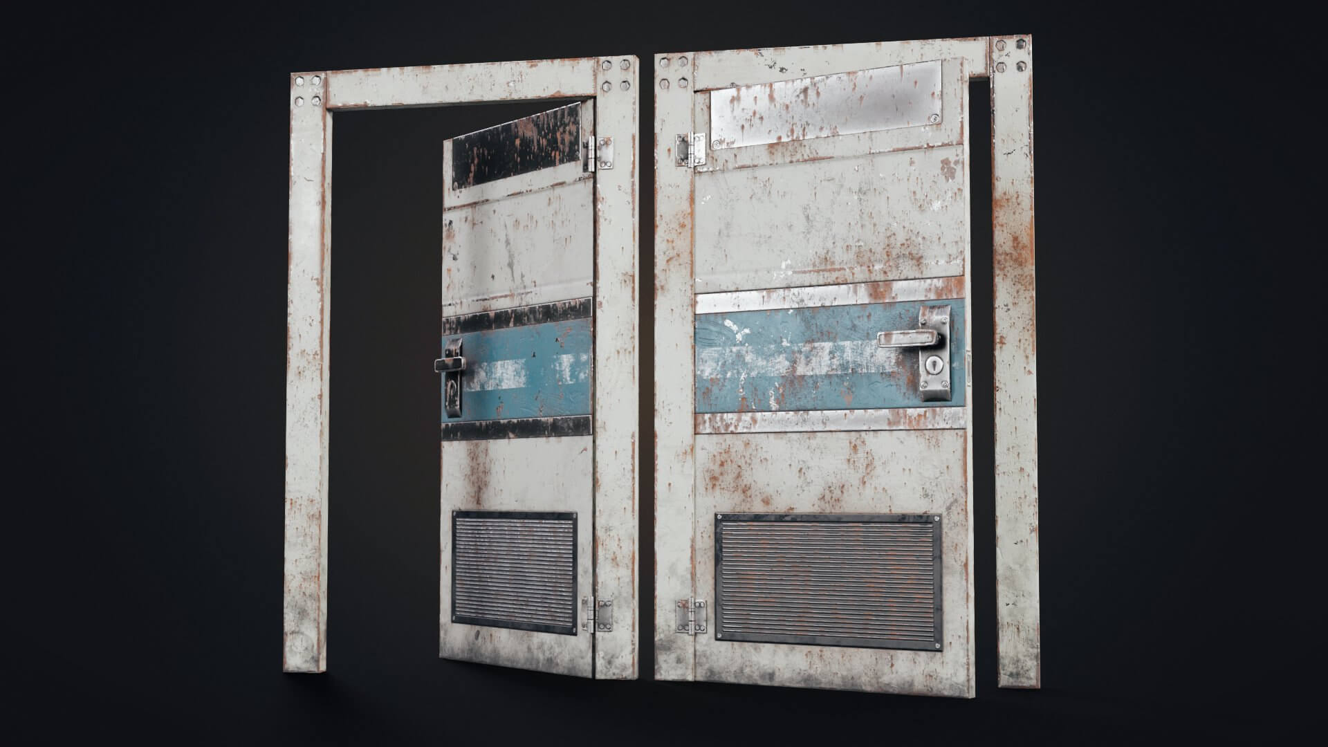 Metal Door - 3D Model by knockcg