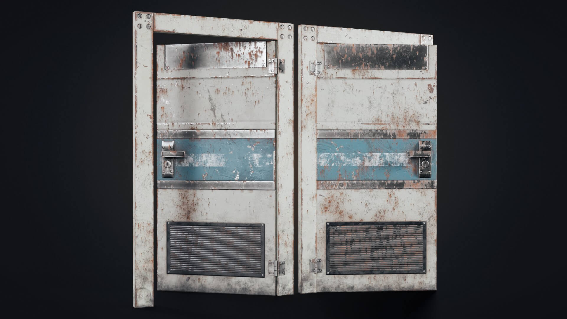 Metal Door - 3D Model by knockcg