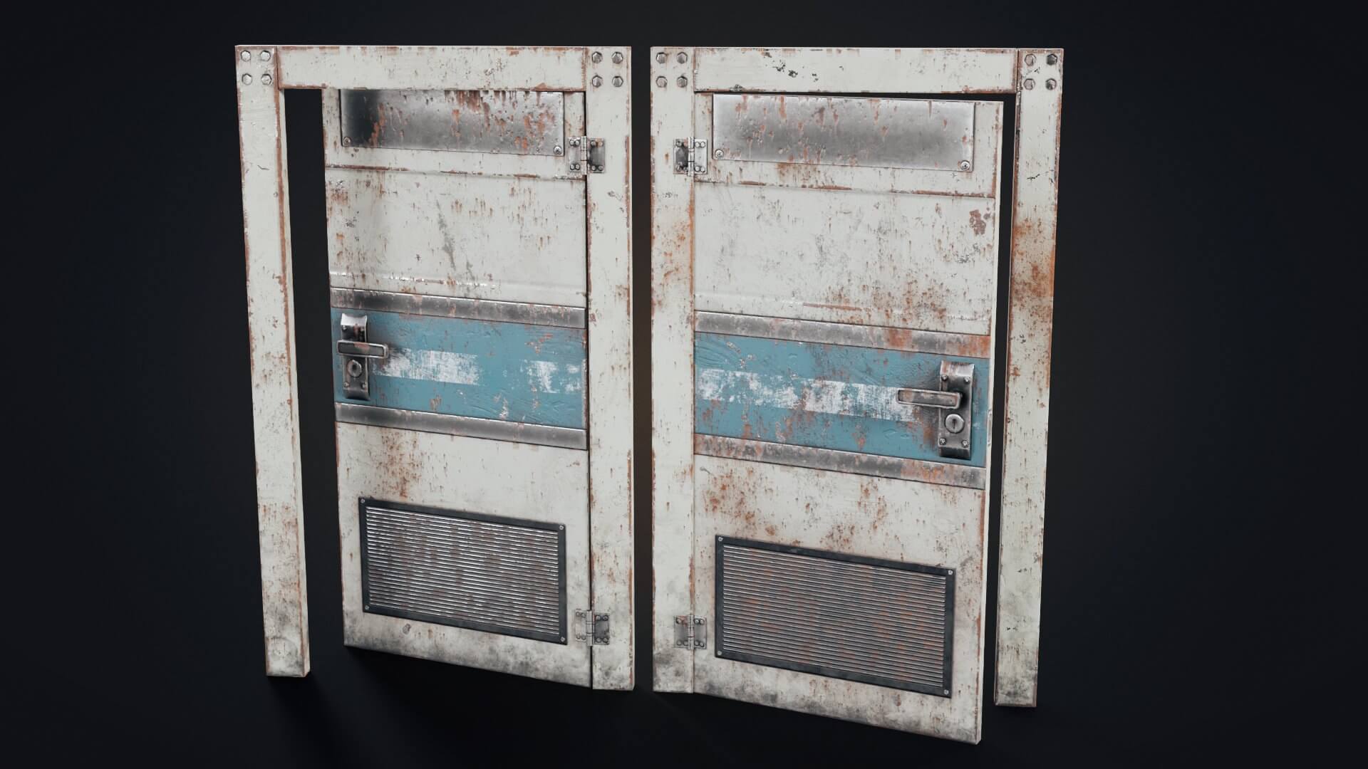 Metal Door - 3D Model by knockcg