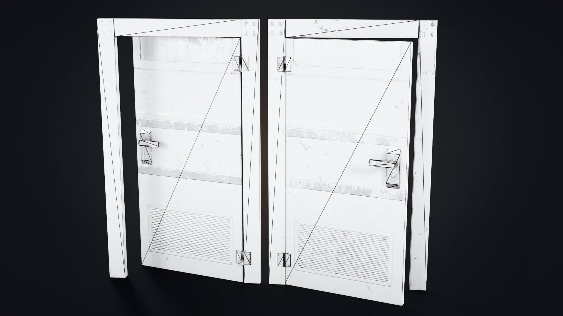 Metal Door - 3D Model by knockcg