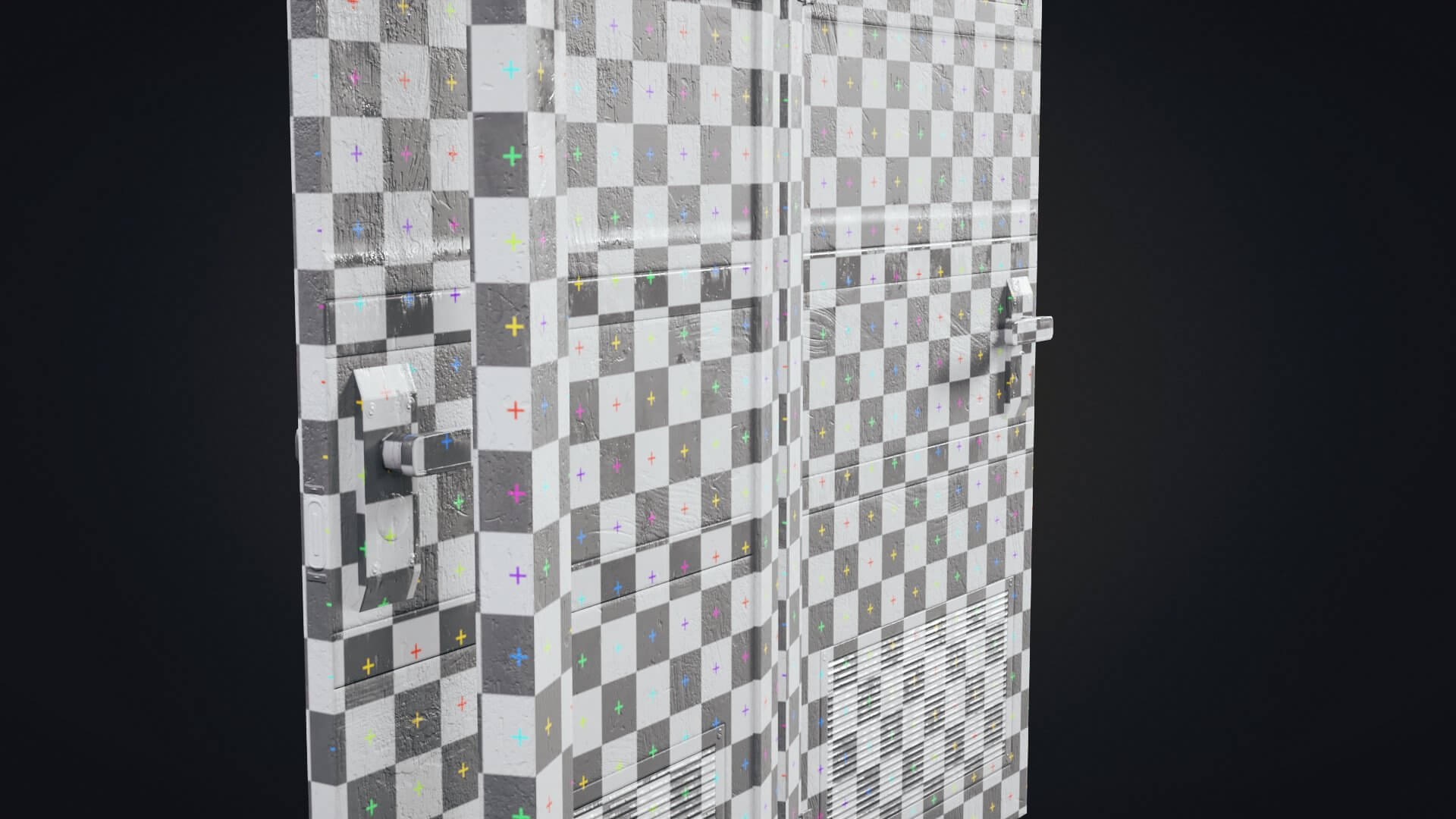 Metal Door - 3D Model by knockcg