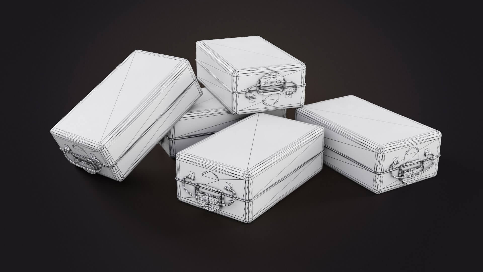 Old Med Kit - 3D Model by knockcg