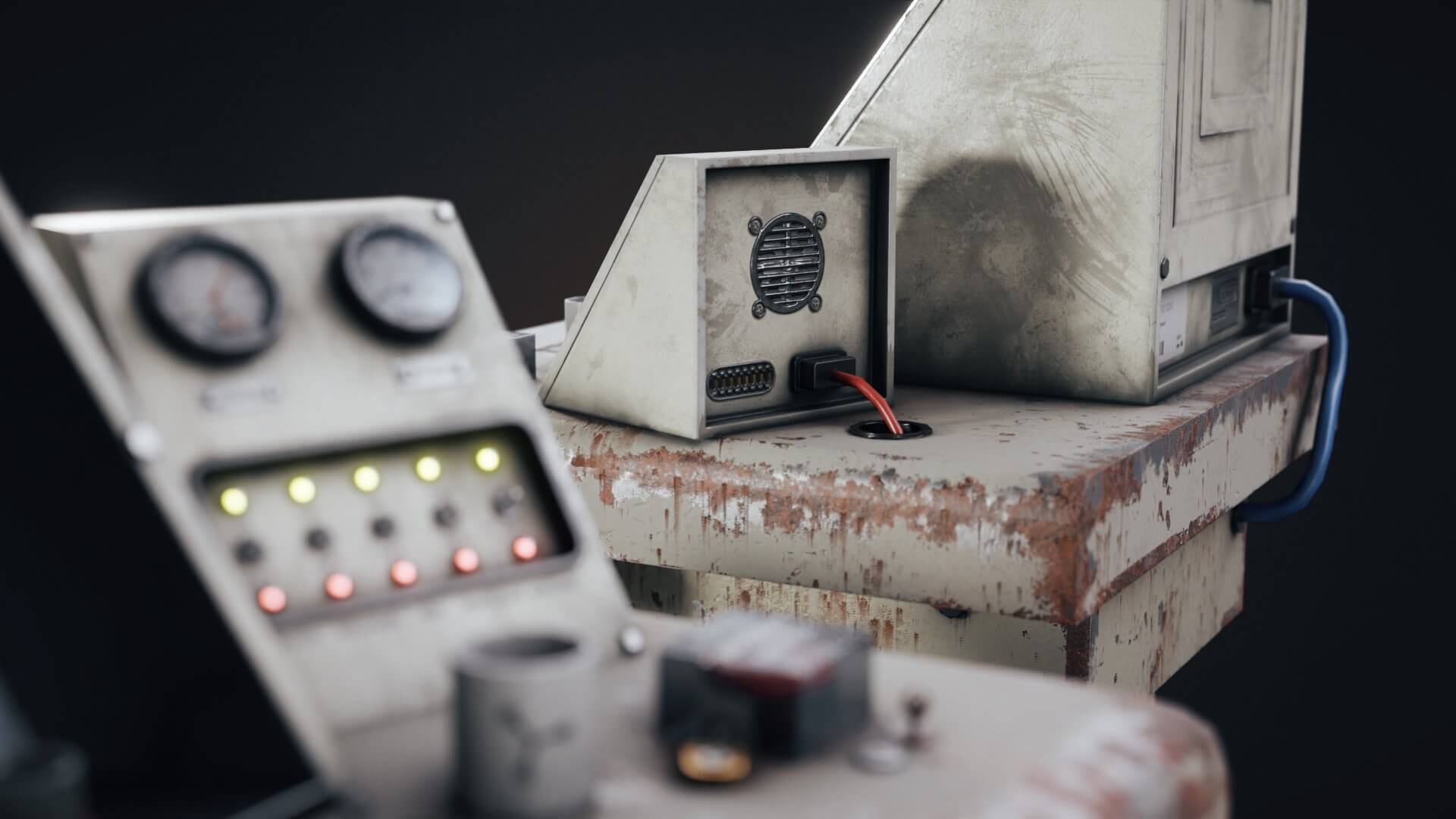 Old Terminal - 3D Model by knockcg