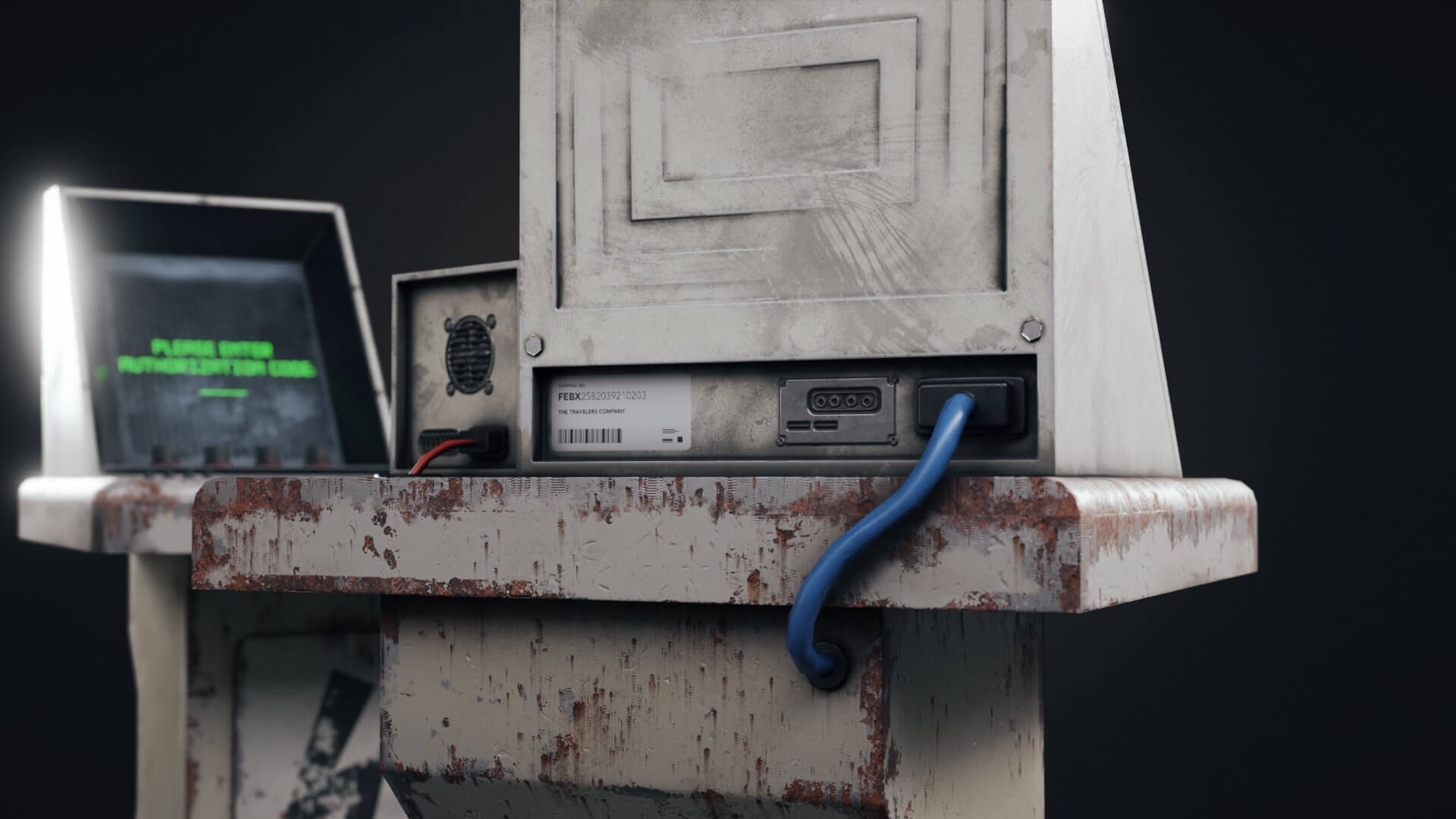 Old Terminal - 3D Model by knockcg