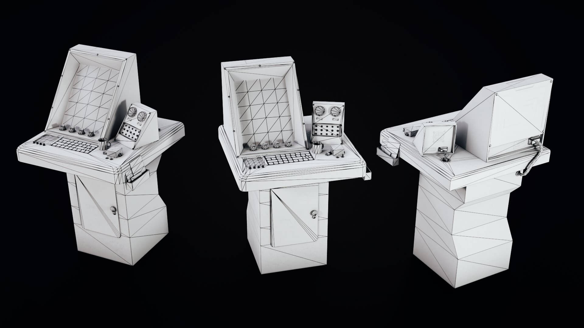 Old Terminal - 3D Model by knockcg