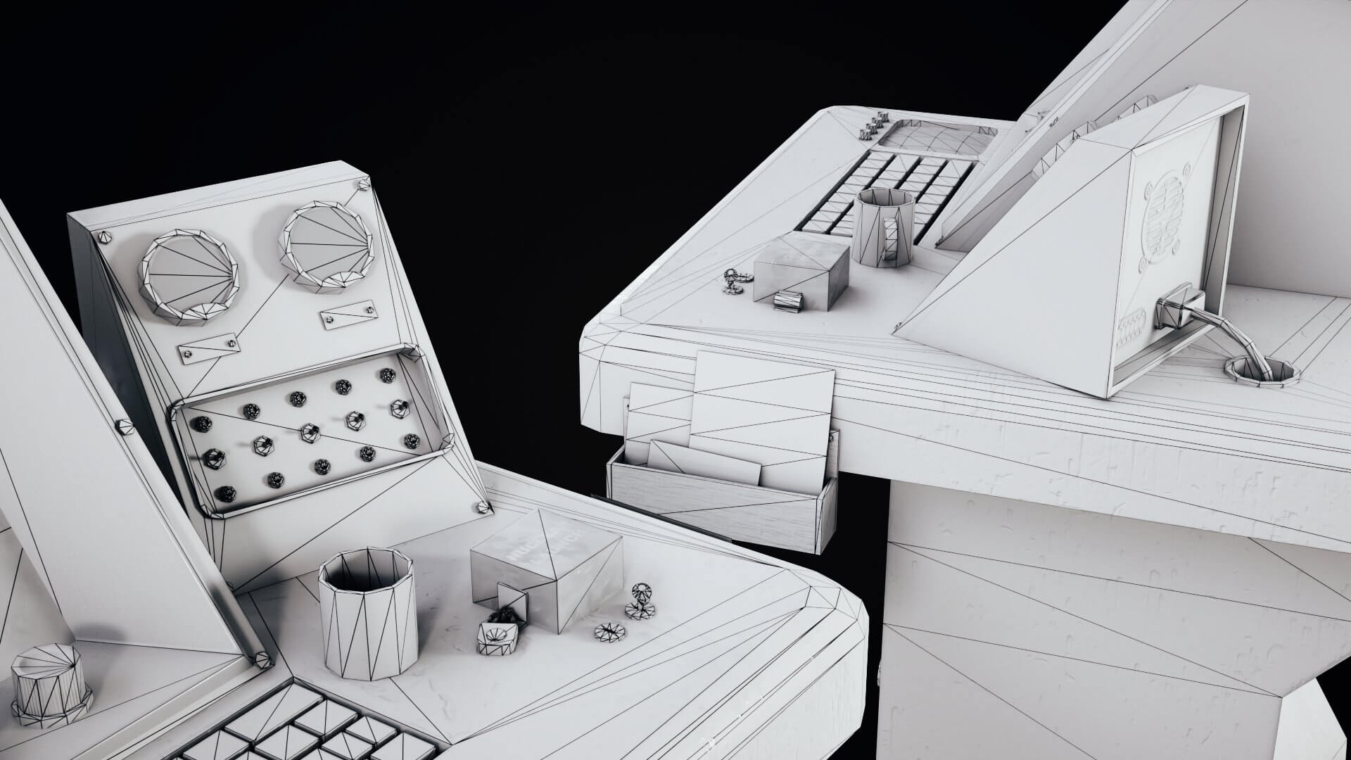 Old Terminal - 3D Model by knockcg