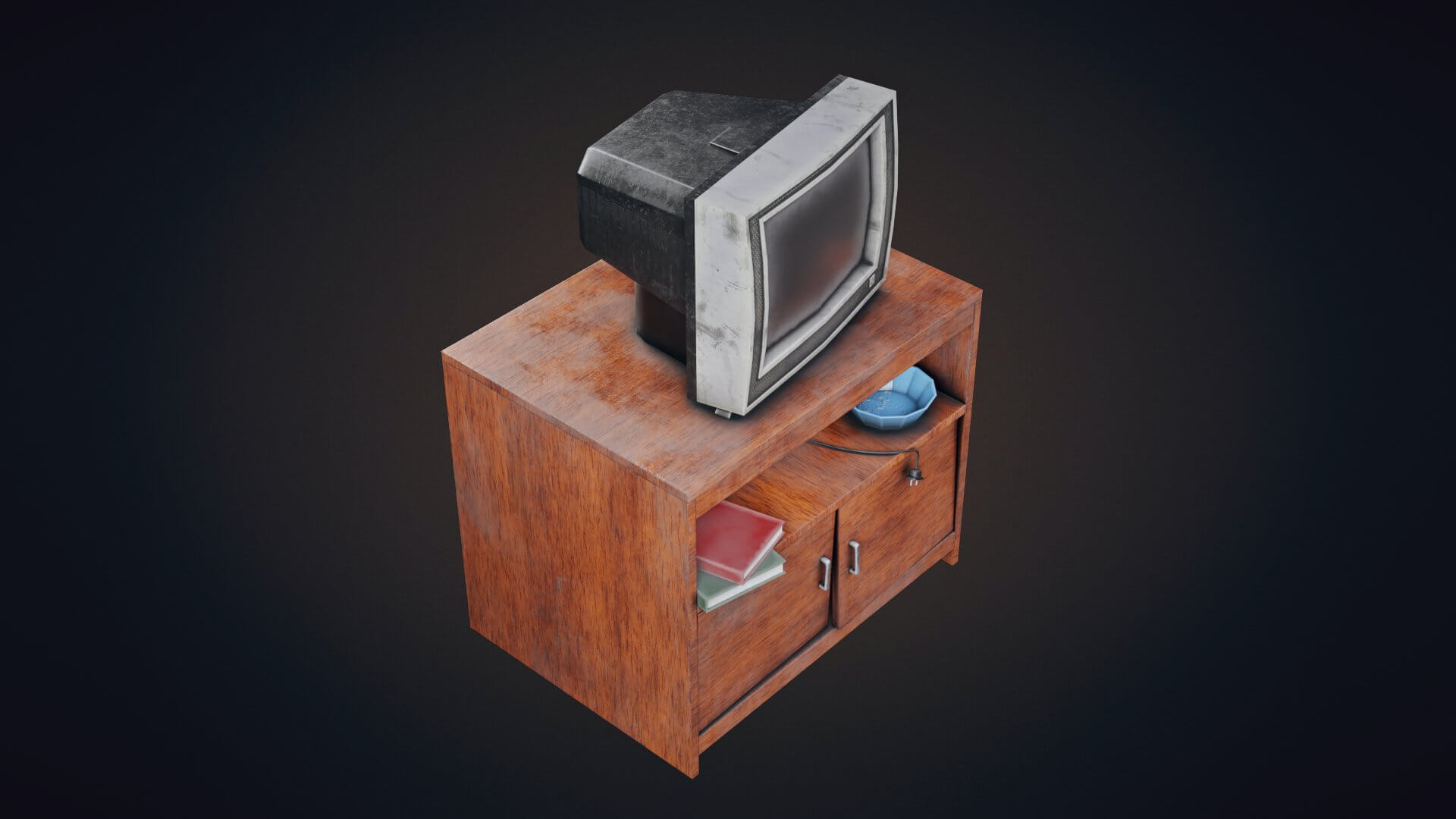 Old TV - 3D Model by knockcg