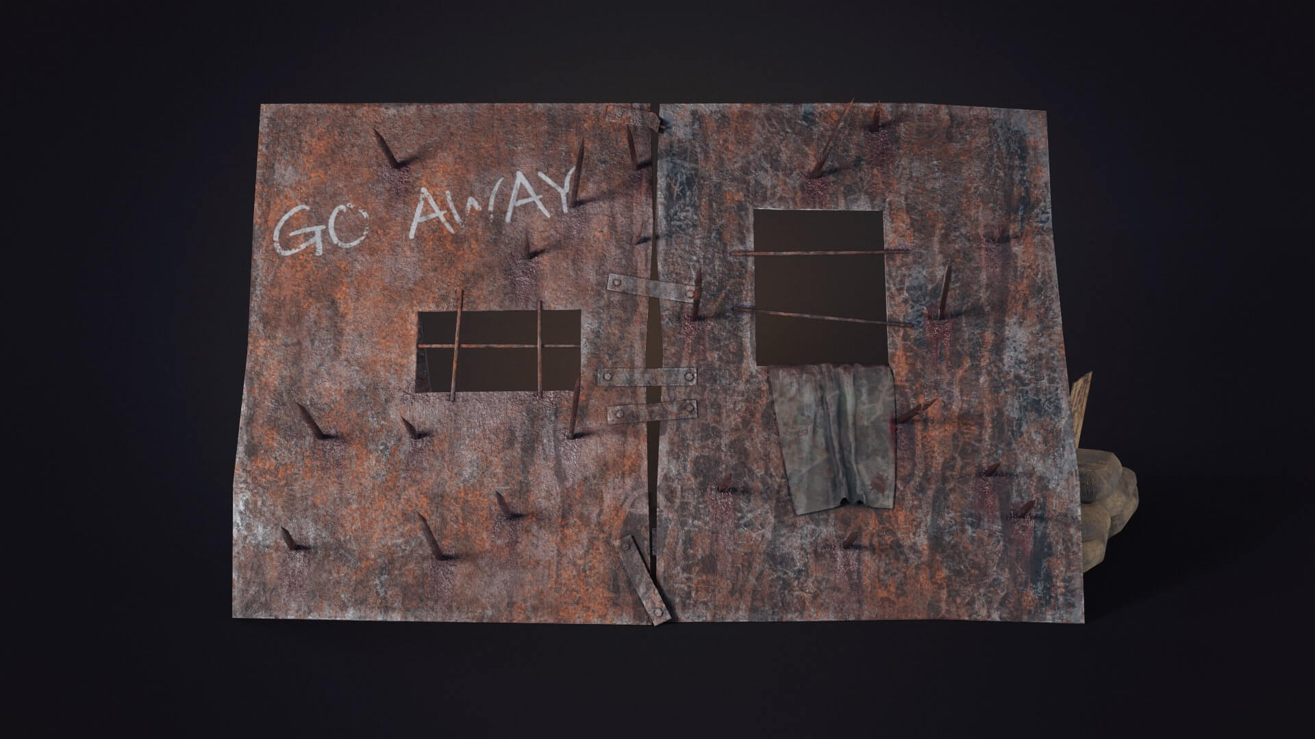 Survival Shield - 3D Model by knockcg