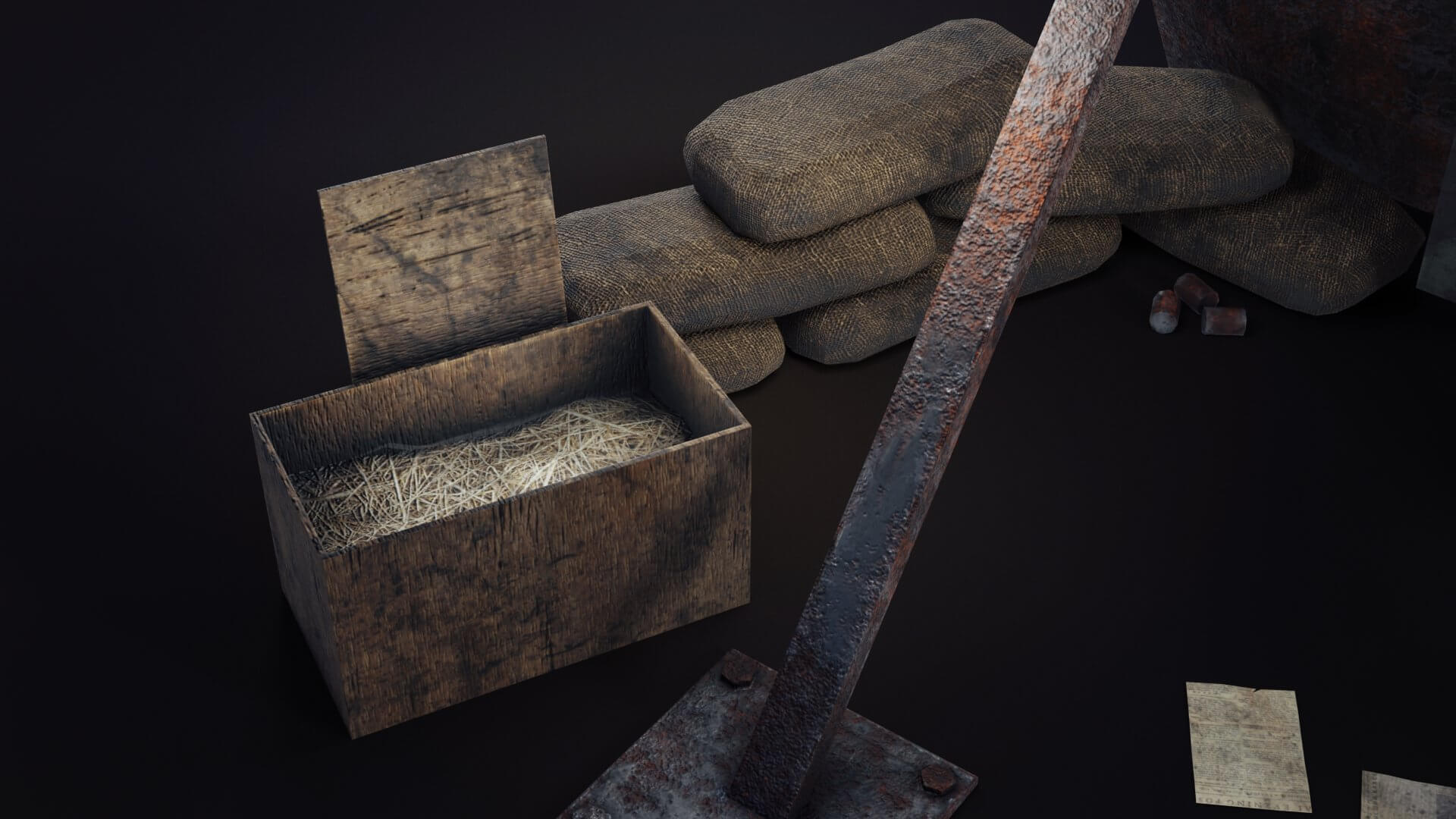 Survival Shield - 3D Model by knockcg