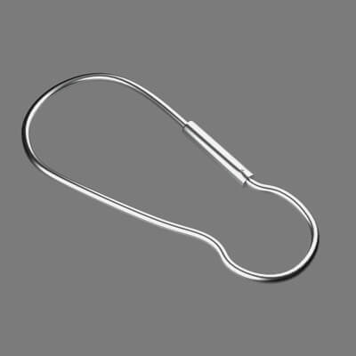 Keychain Seven 3D Model key ring with chain by kolayamit