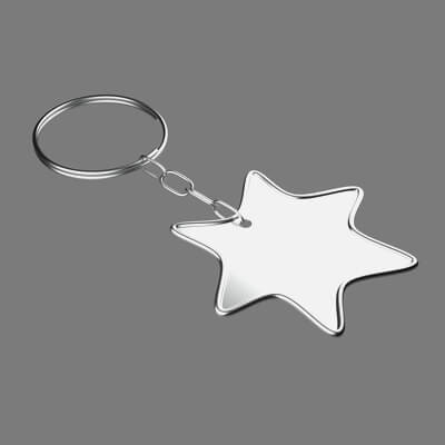 Keychain Three 3D Model key ring with chain by kolayamit