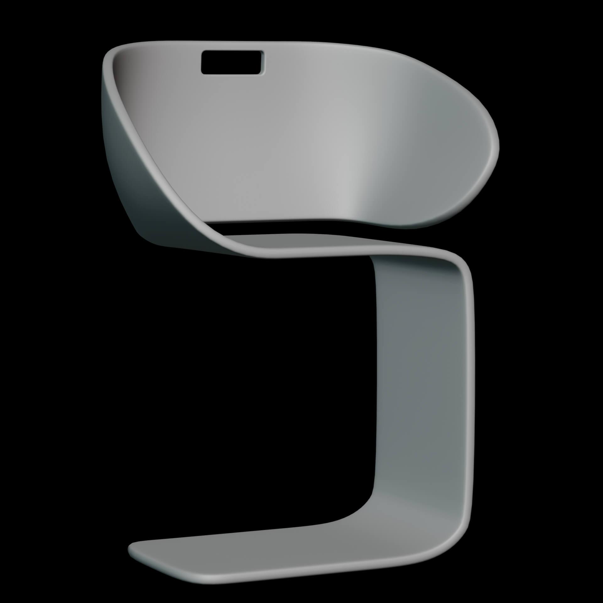 Lamed Chair Rodolphe Pauloin - Free 3D Model by Kon9