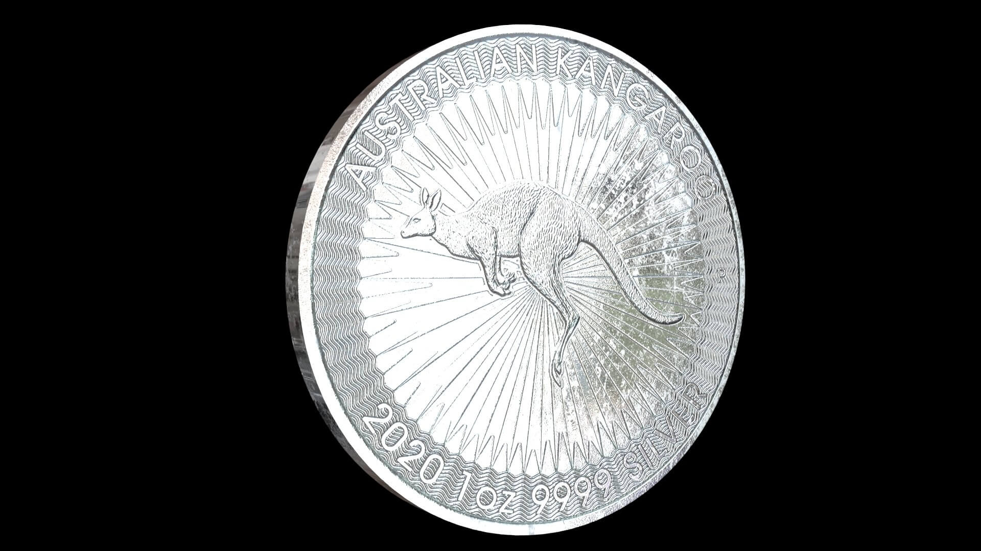 12 Silver and Gold Coins Collection - 3D Model by kopofx