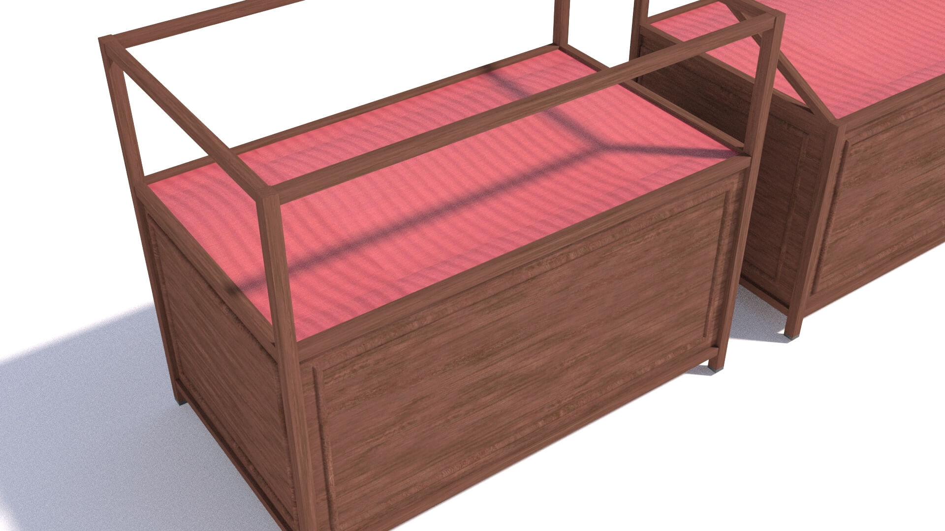 Antique Museum Rack Furniture - 3D Model by kopofx