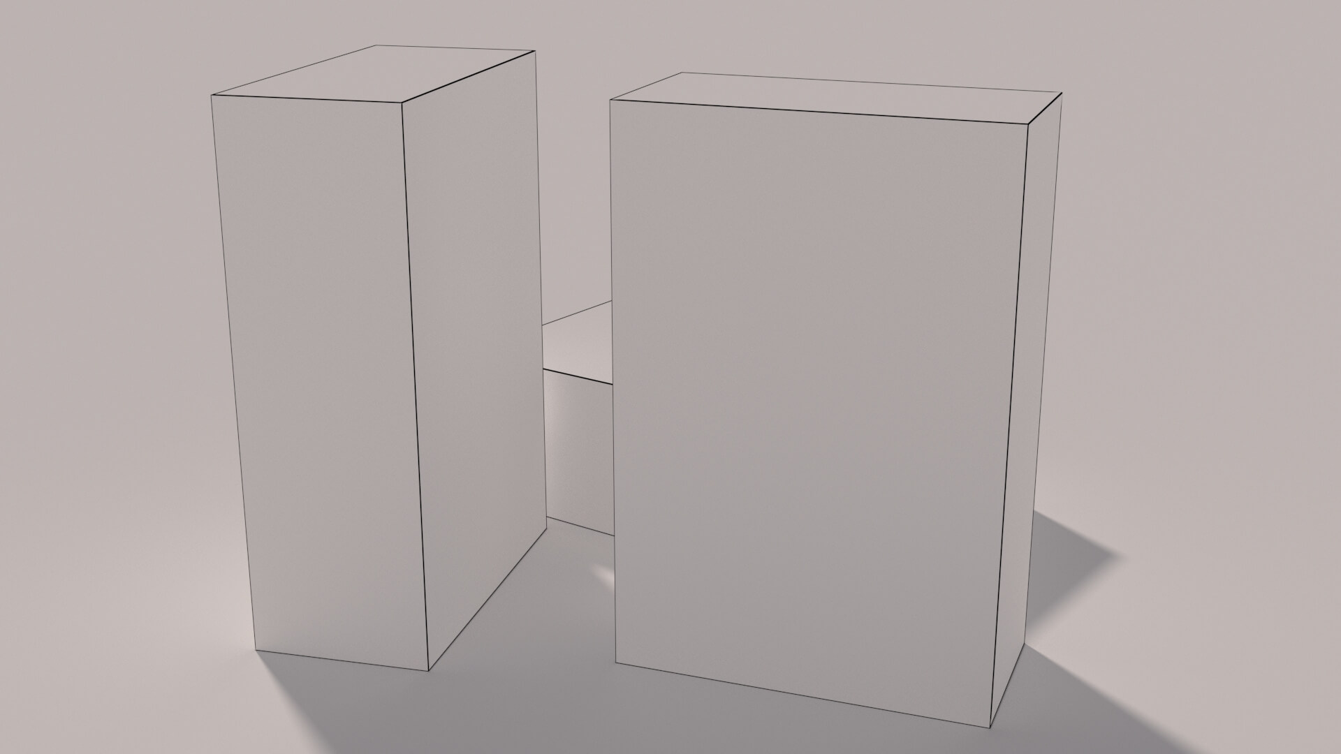 Cardboard Box 2 - 3D Model by kopofx