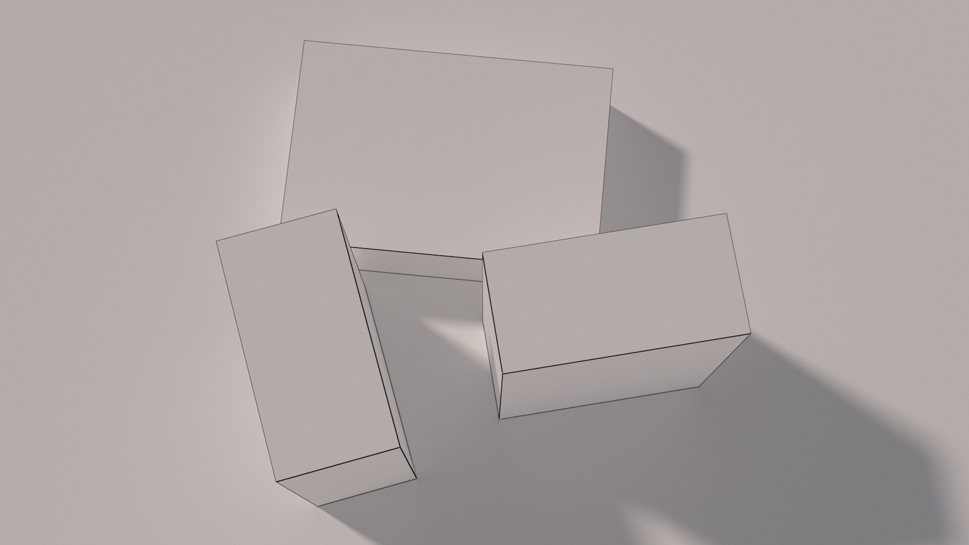 Cardboard Box 2 - 3D Model by kopofx
