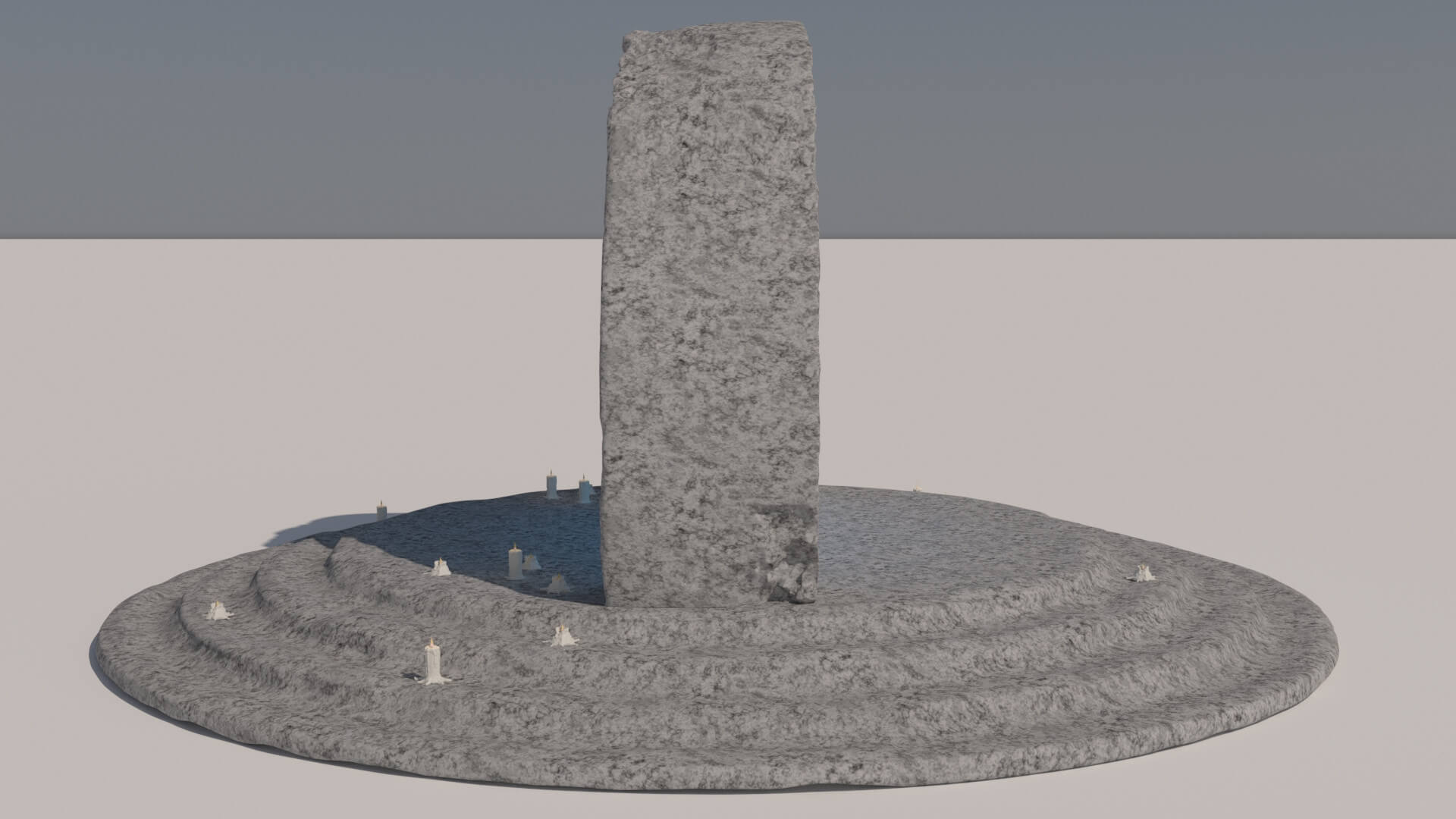 Dimensional Rock Portal - 3D Model by kopofx