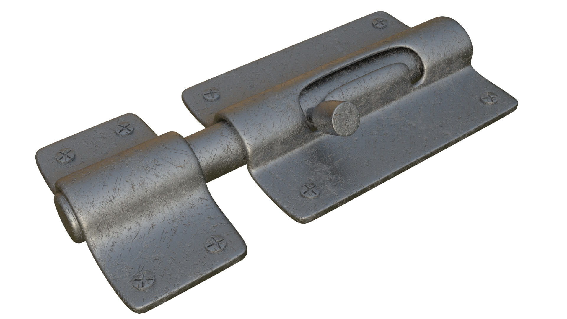 Door Latch - 3D Model by kopofx