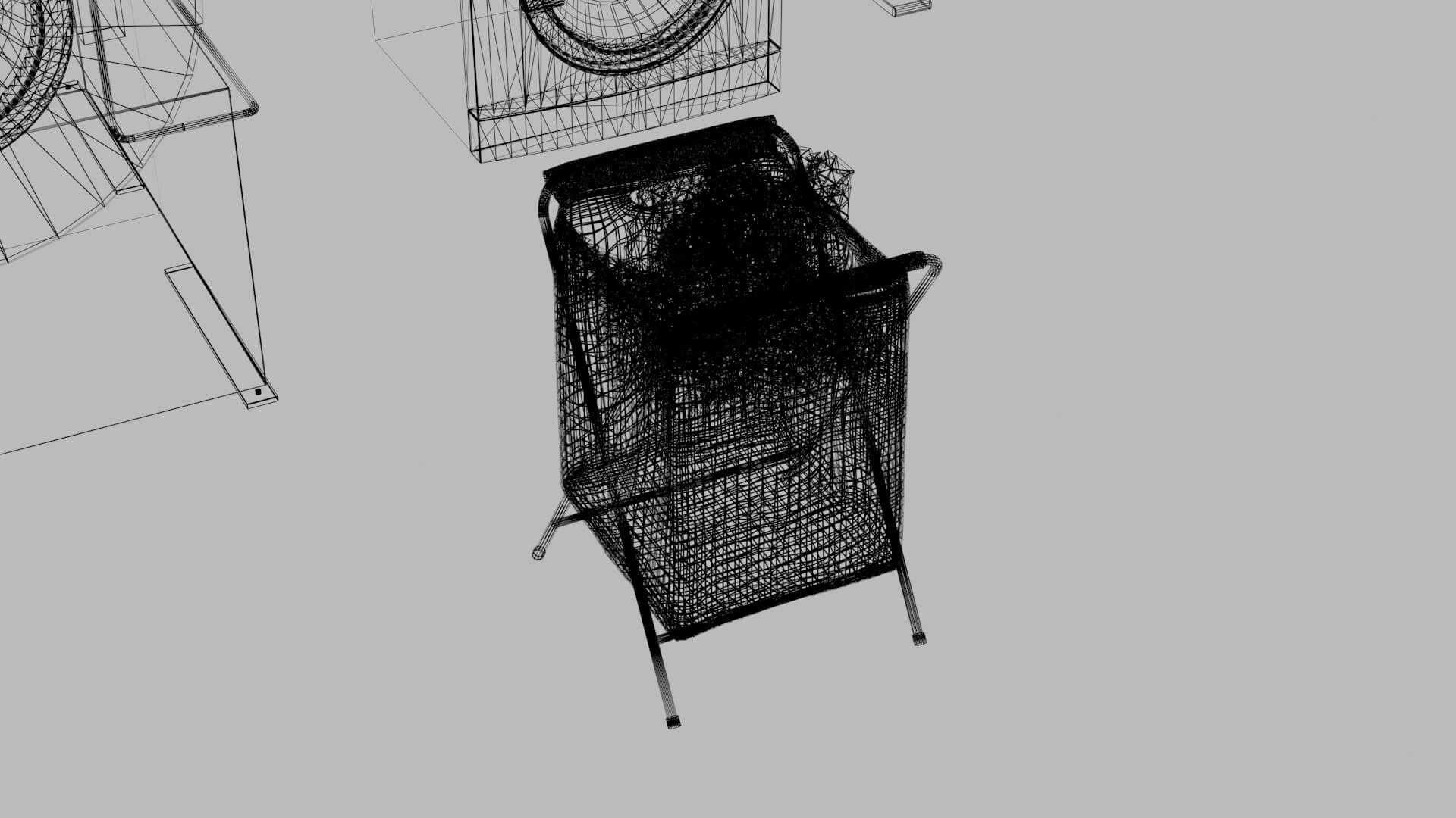 Dry Cleaner Store Collection - 3D Model by kopofx