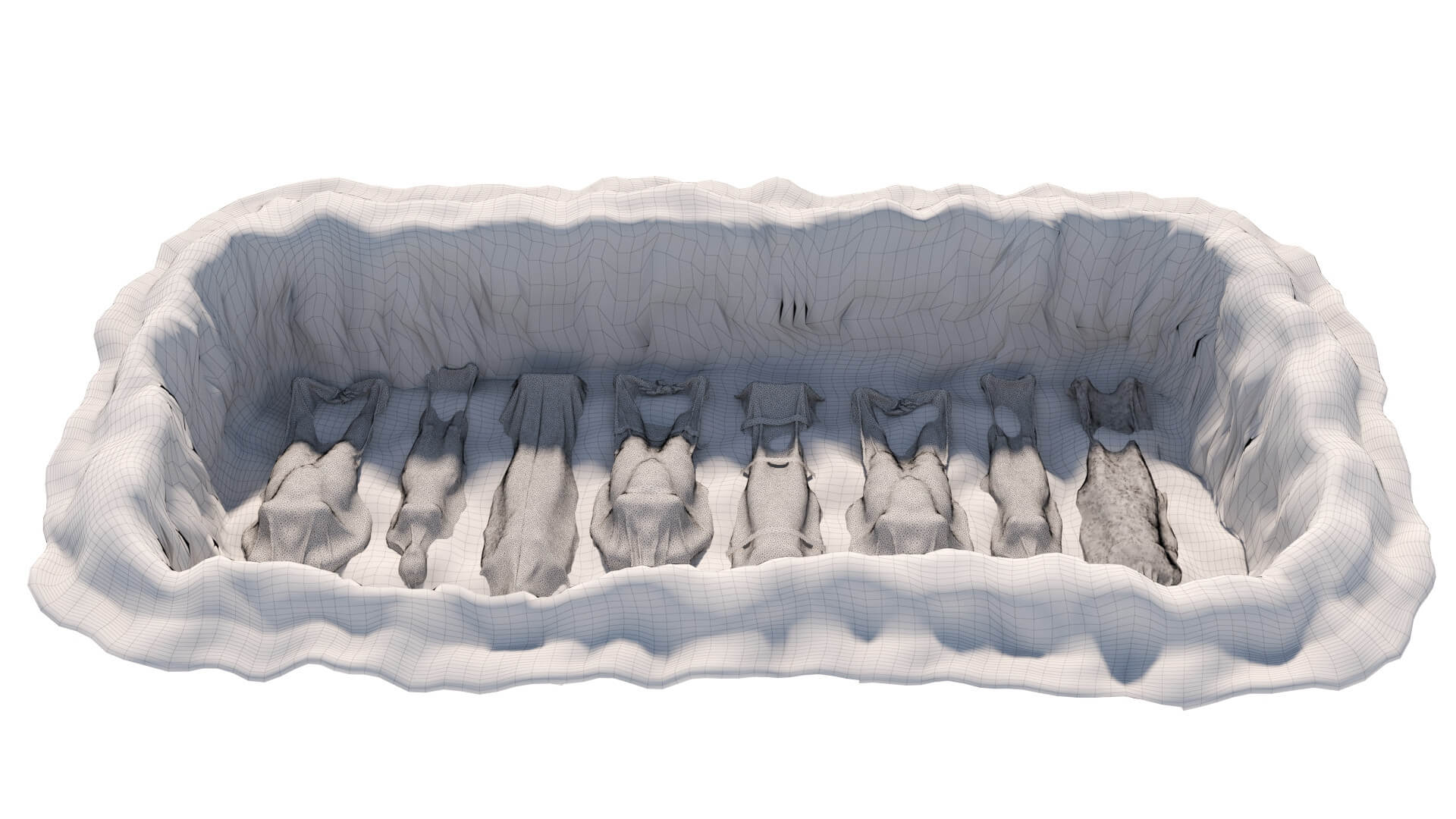 Grave Full of Corpses - 3D Model by kopofx