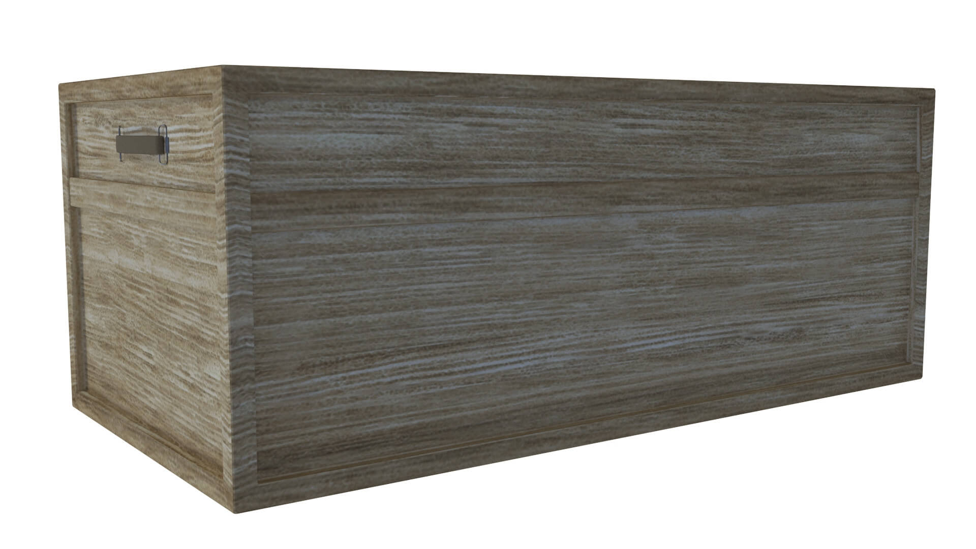 M4 Rifle Transport Wood Box - 3D Model by kopofx