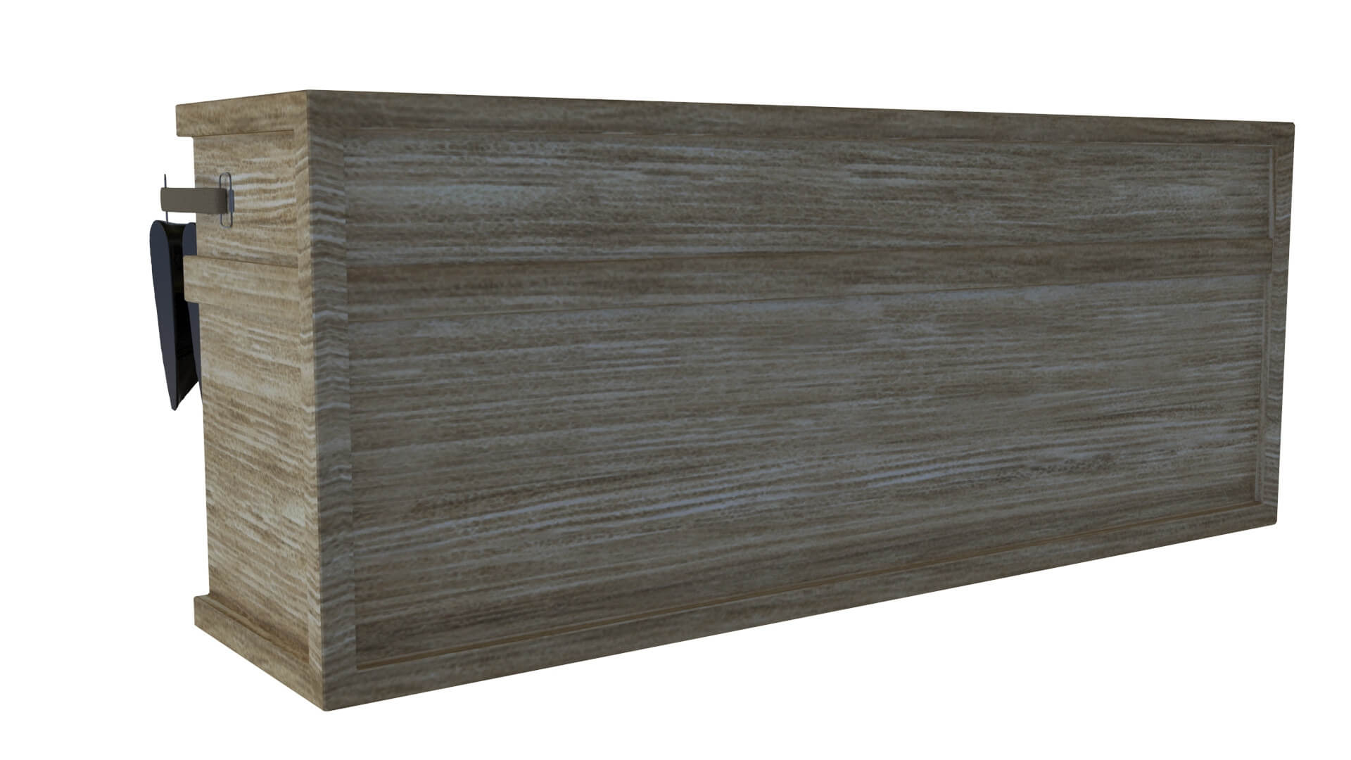 M4 Rifle Transport Wood Box - 3D Model by kopofx