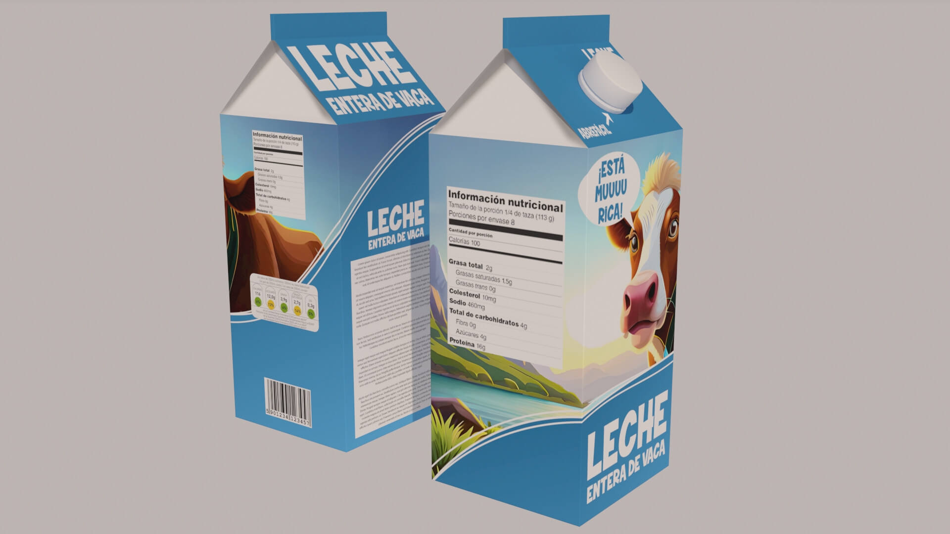 Milk Carton Texture
