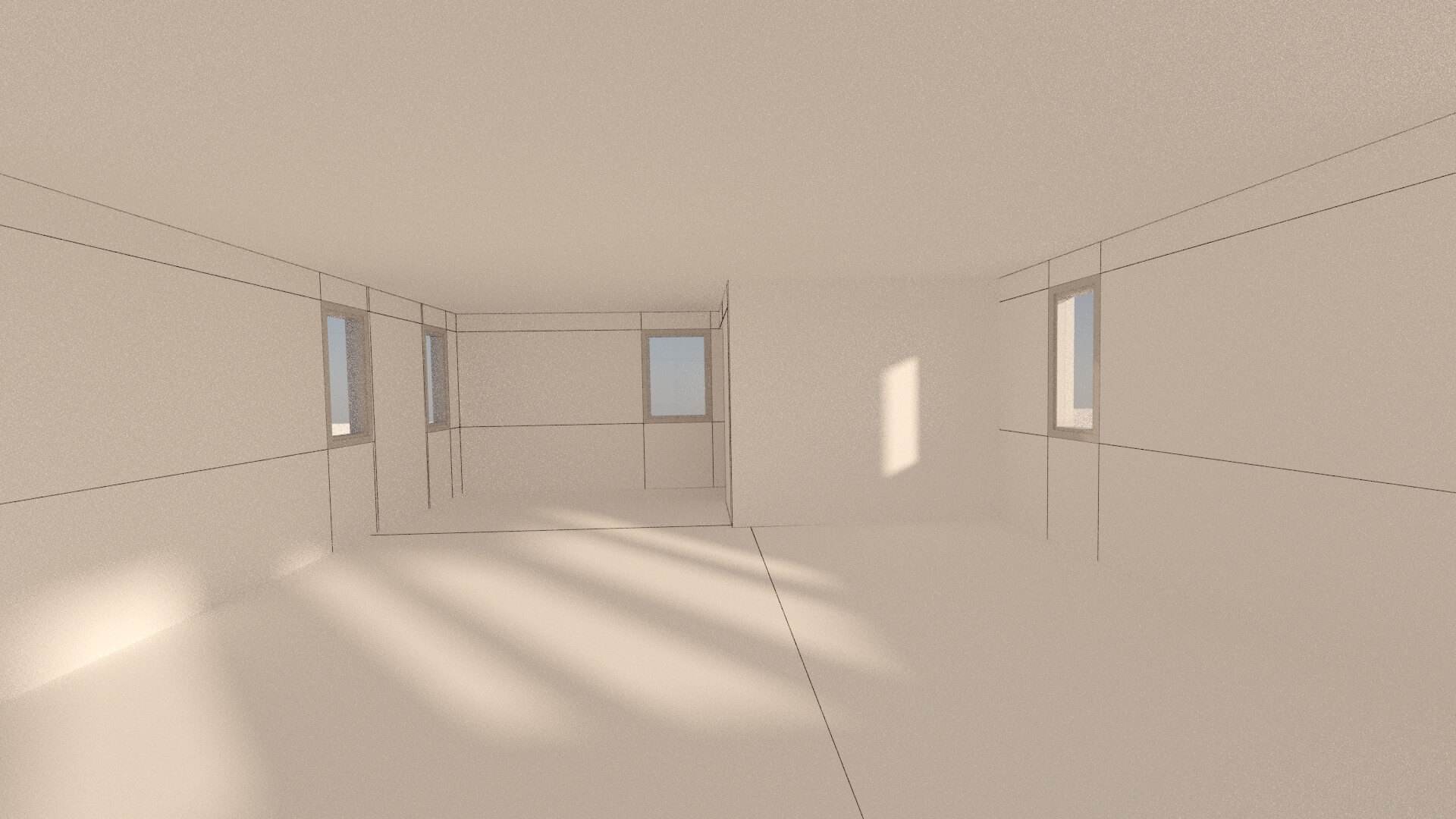 Modern Apartment Exterior and Interior - 3D Model by kopofx