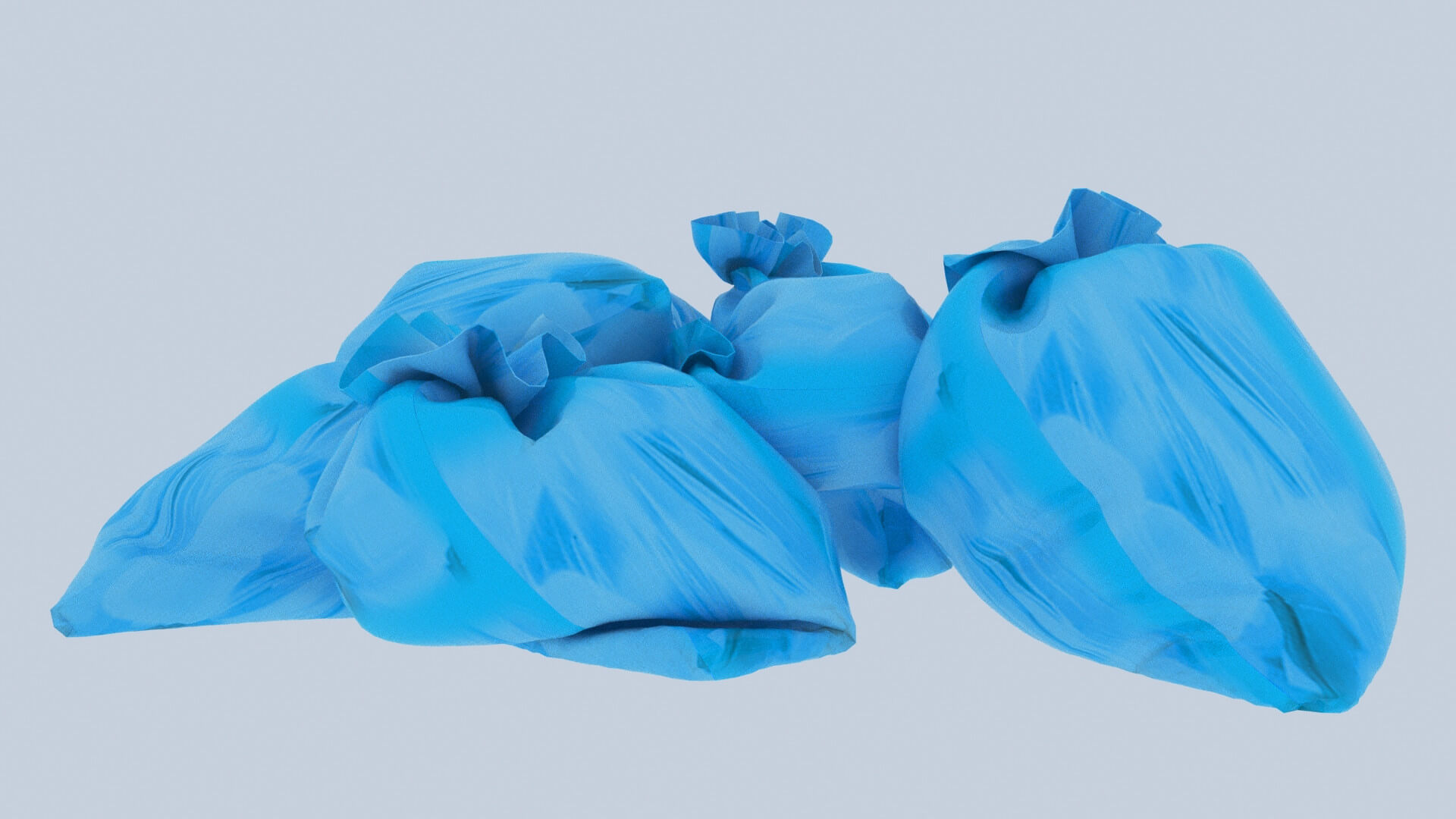 Textured Garbage Bags 1 - 3D Model by kopofx