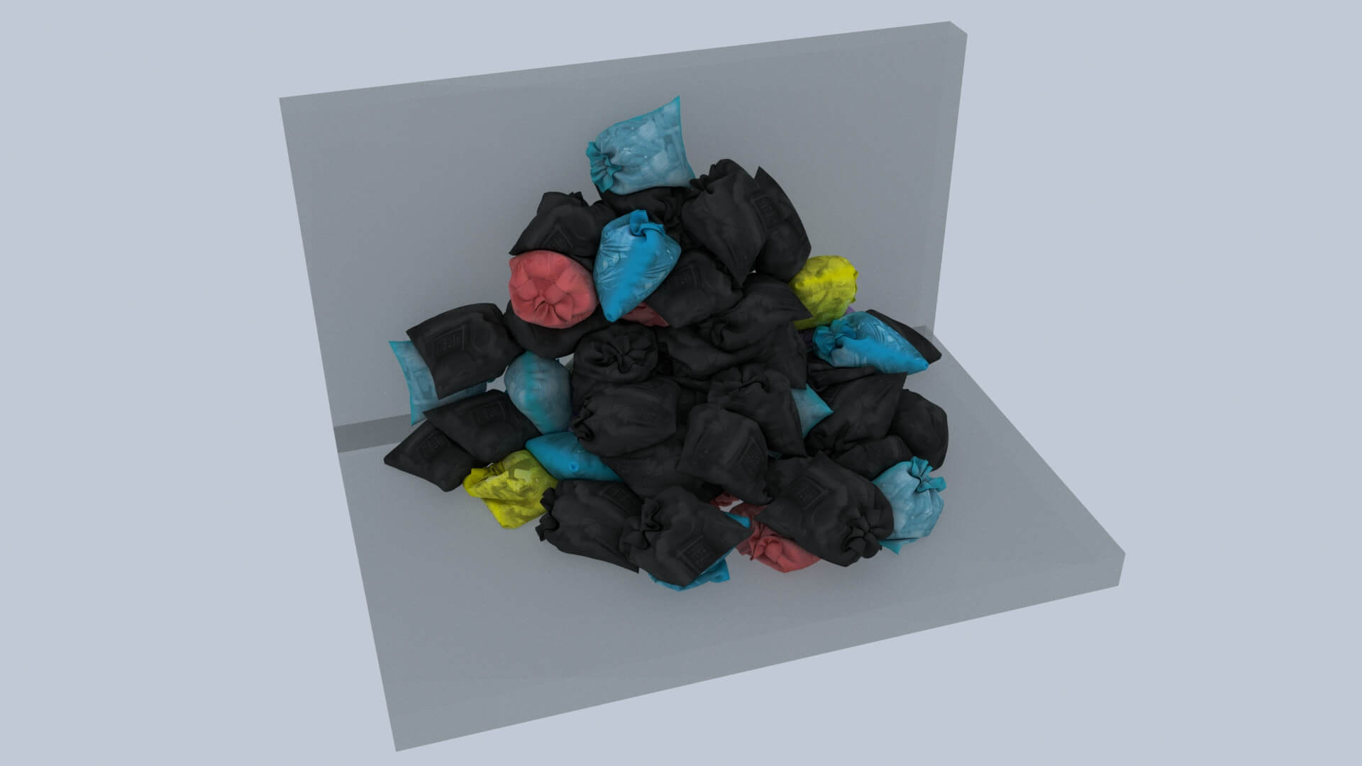 Garbage Bag Pile