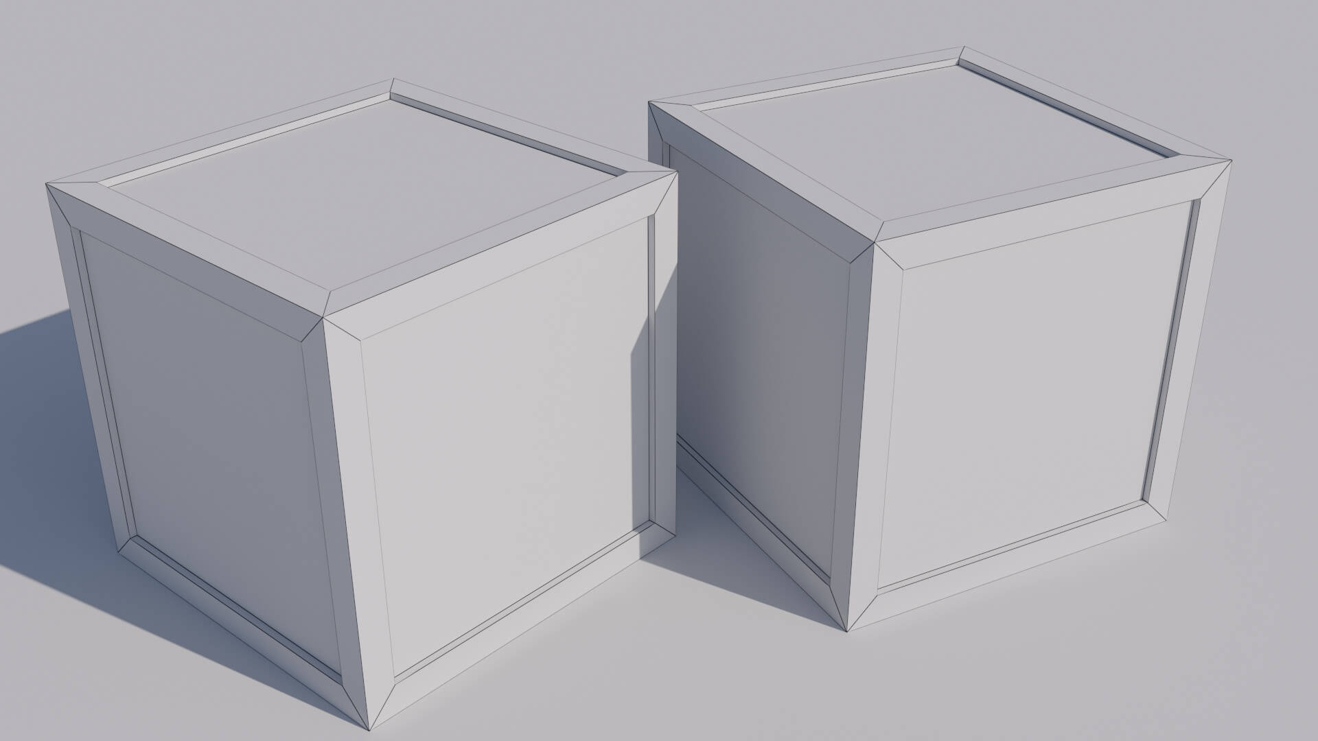 Wood Box - 3D Model by kopofx