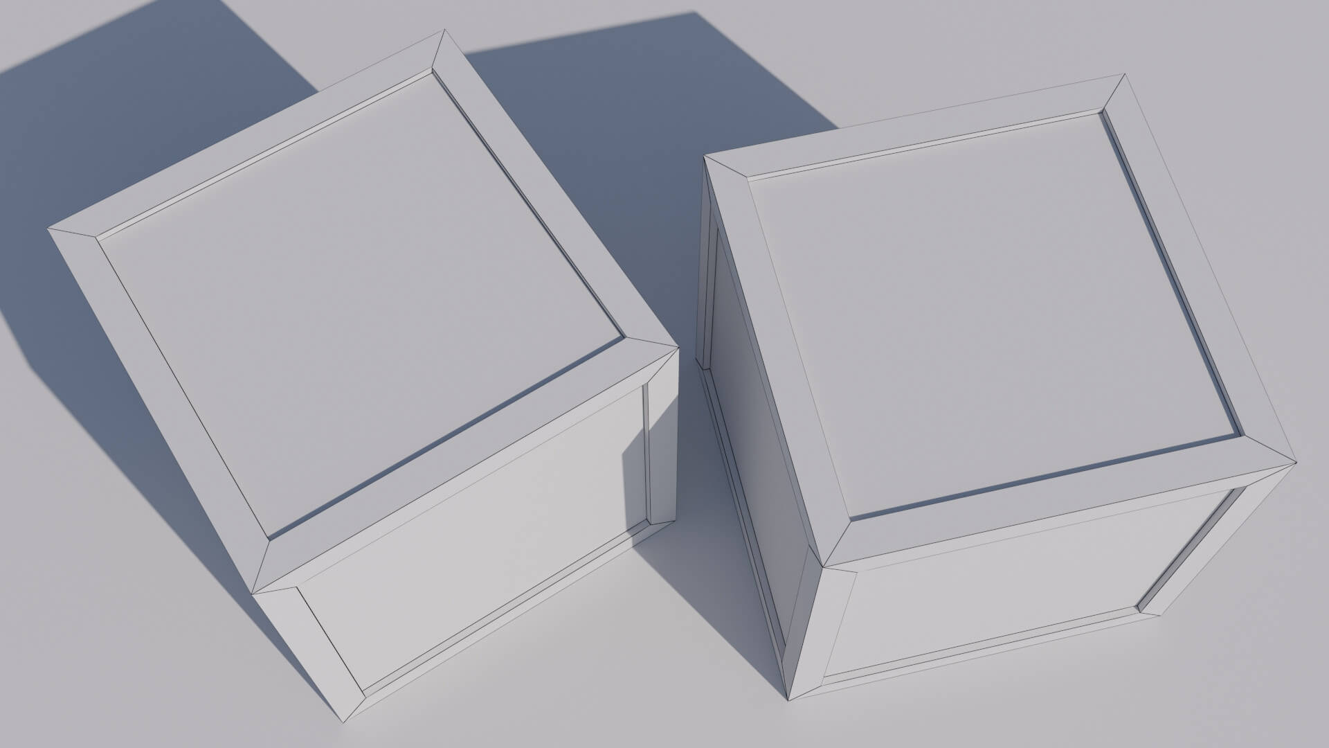 Wood Box - 3D Model by kopofx