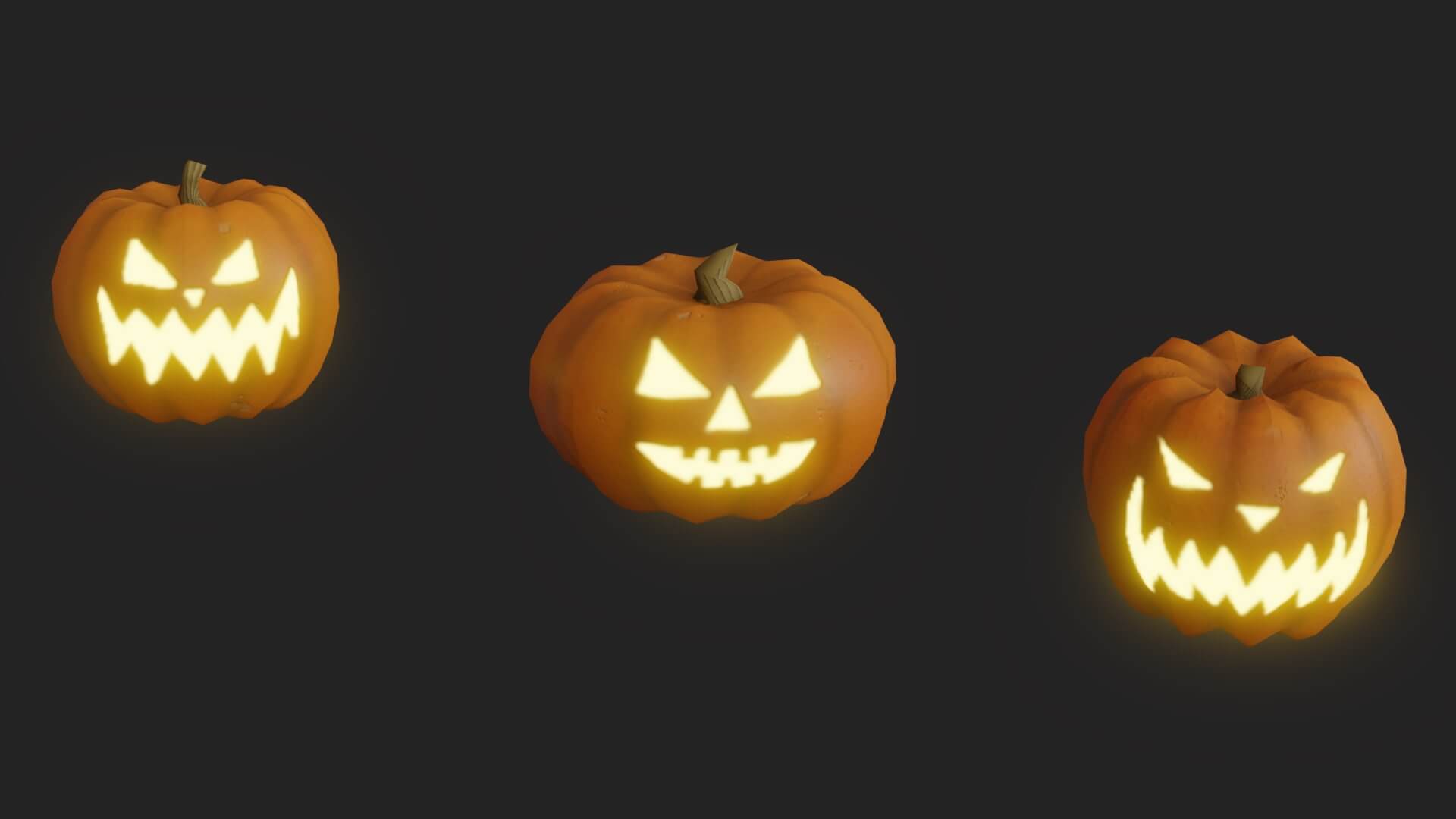 Halloween Pack - 3D Model by korboleev