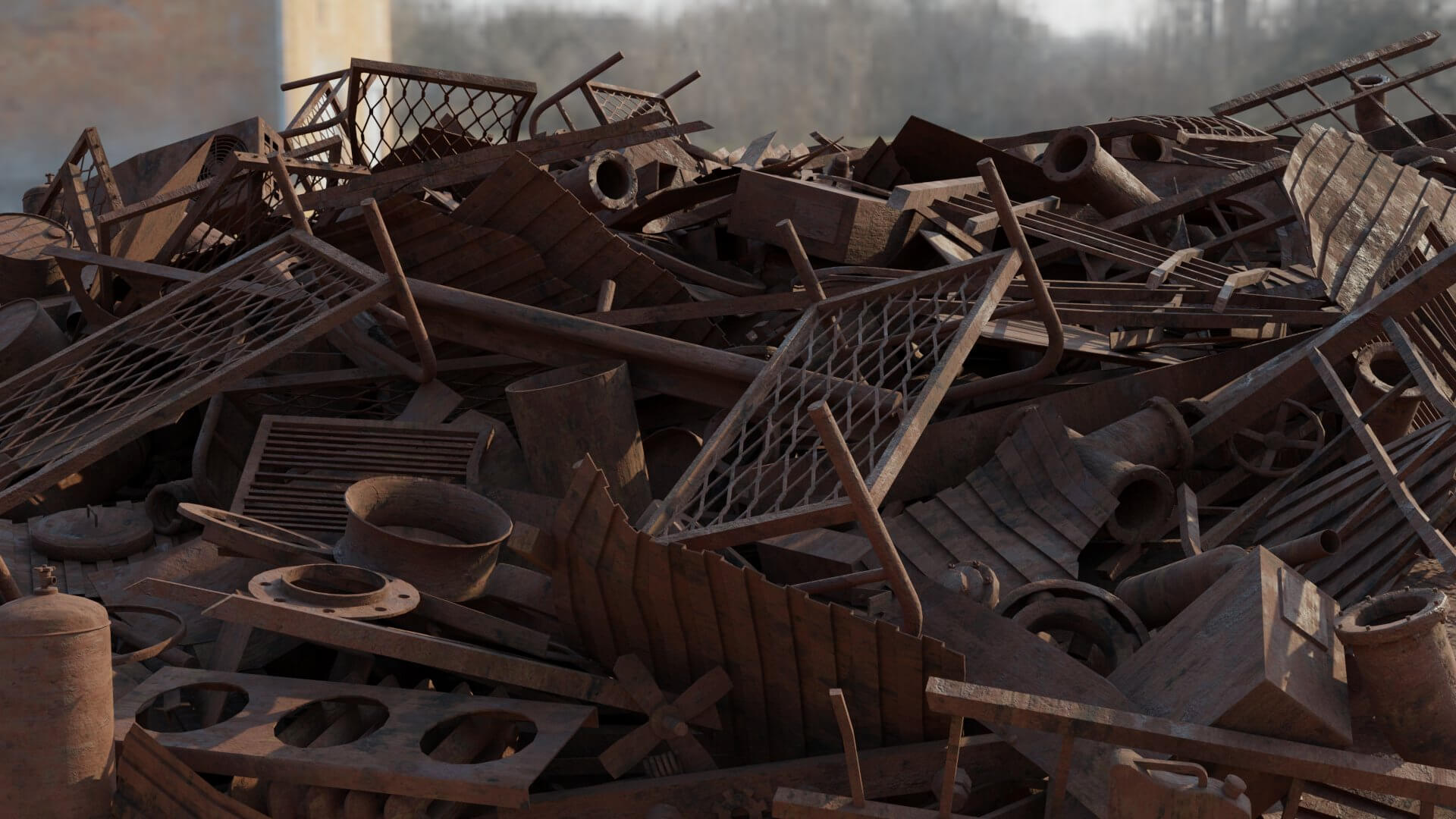 Metal Scrap - 3D Model by korboleev