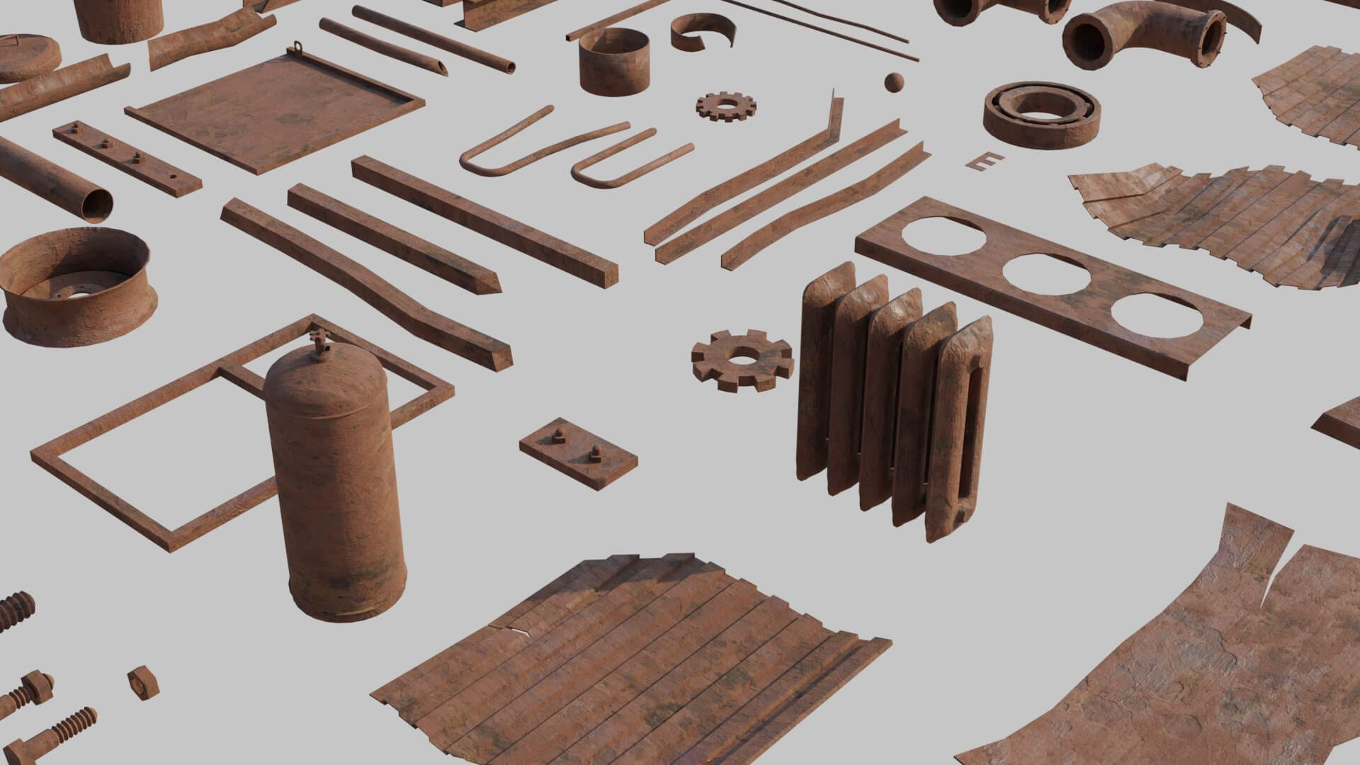 Metal Scrap - 3D Model by korboleev