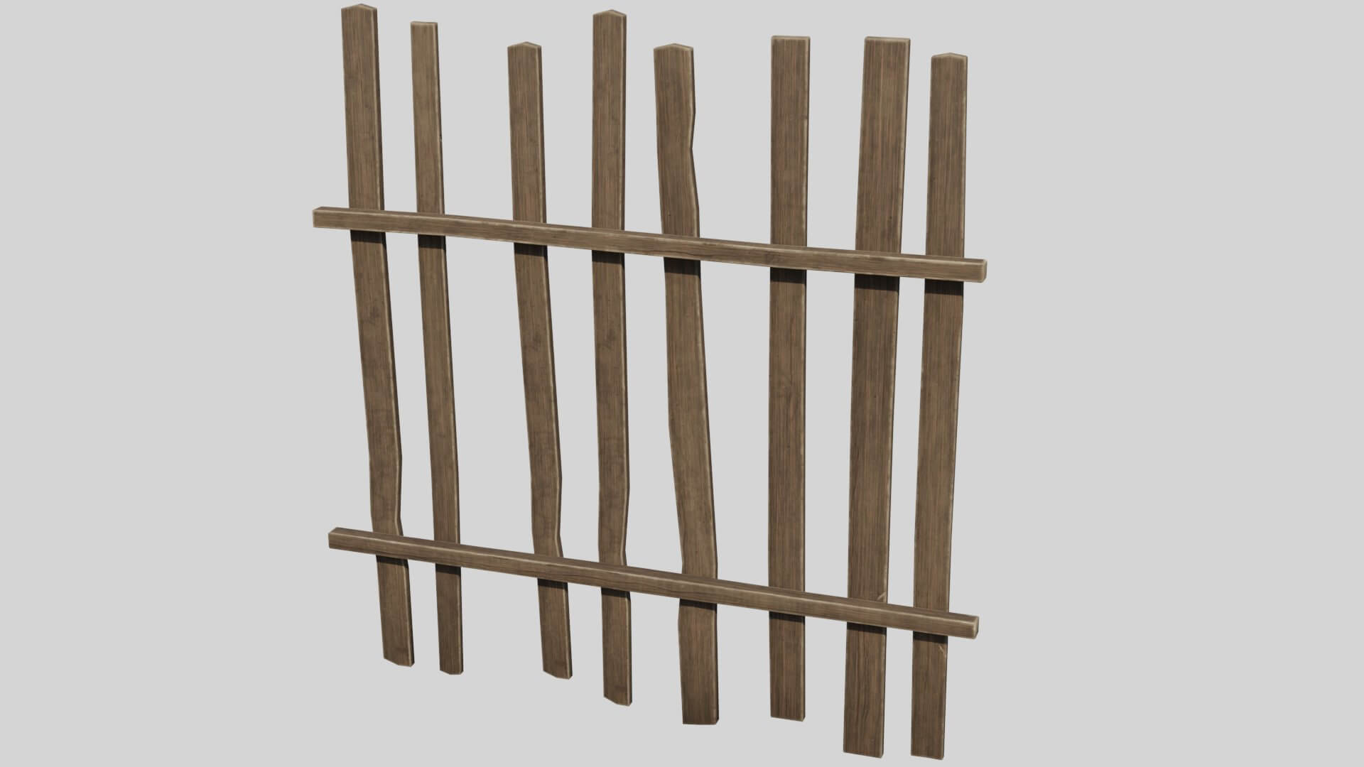 Modular Wooden Props - 3D Model by korboleev