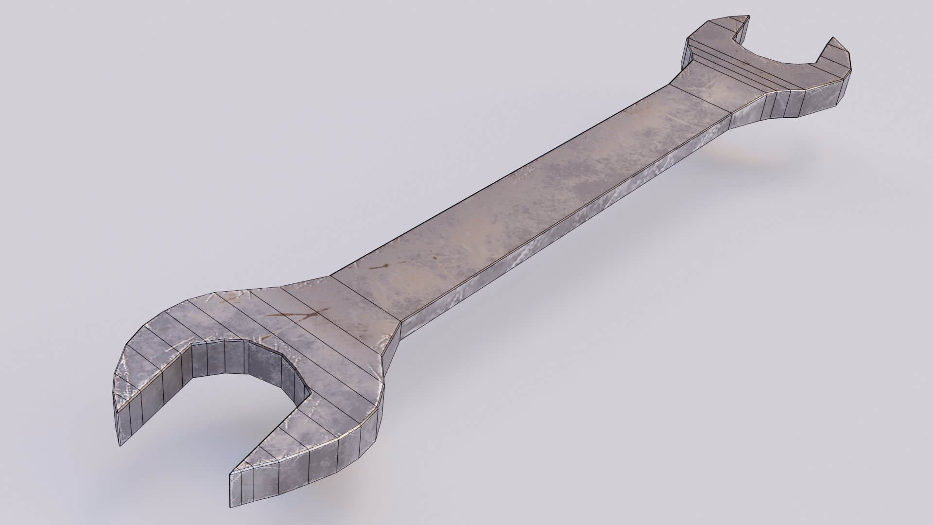 Wrench - 3D Model by korboleev