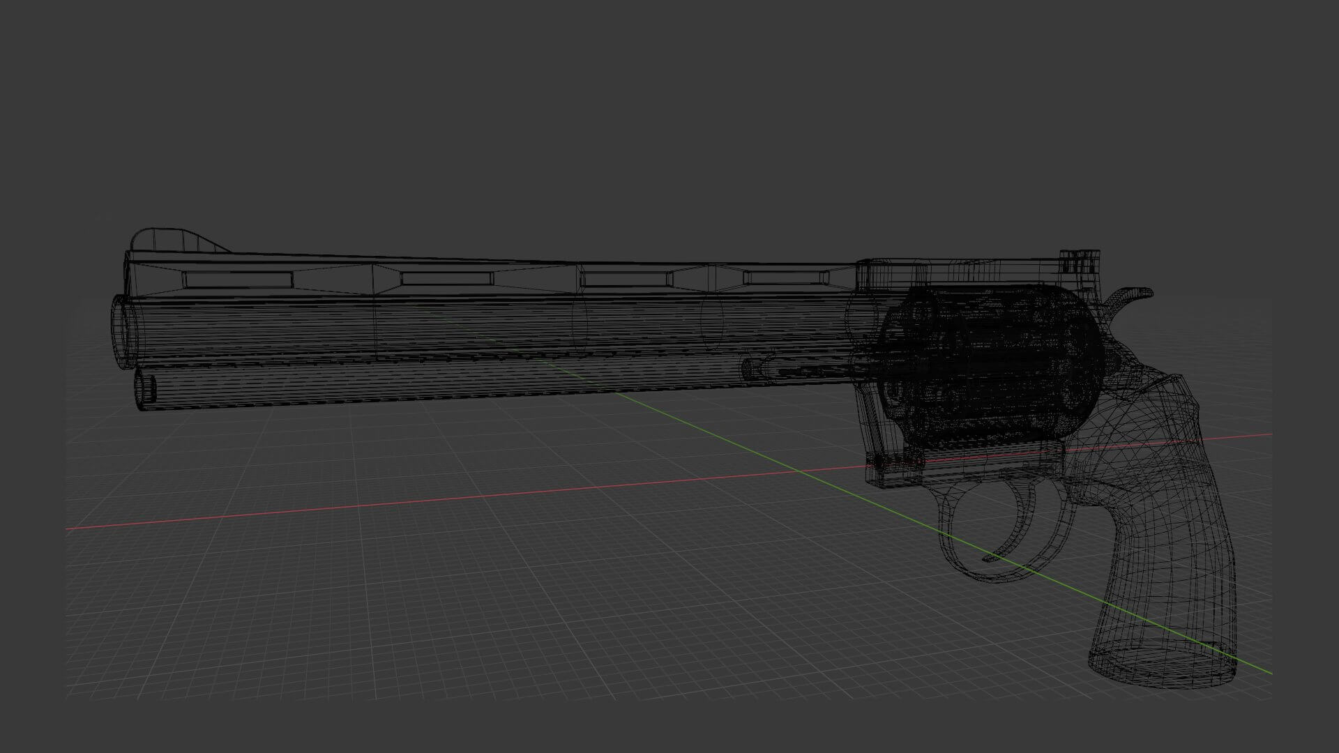 Colt Python - 3D Model by KorboleevV