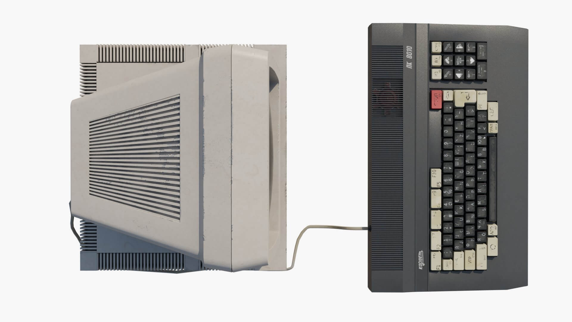 Soviet Personal Computer - 3D Model by KorboleevV