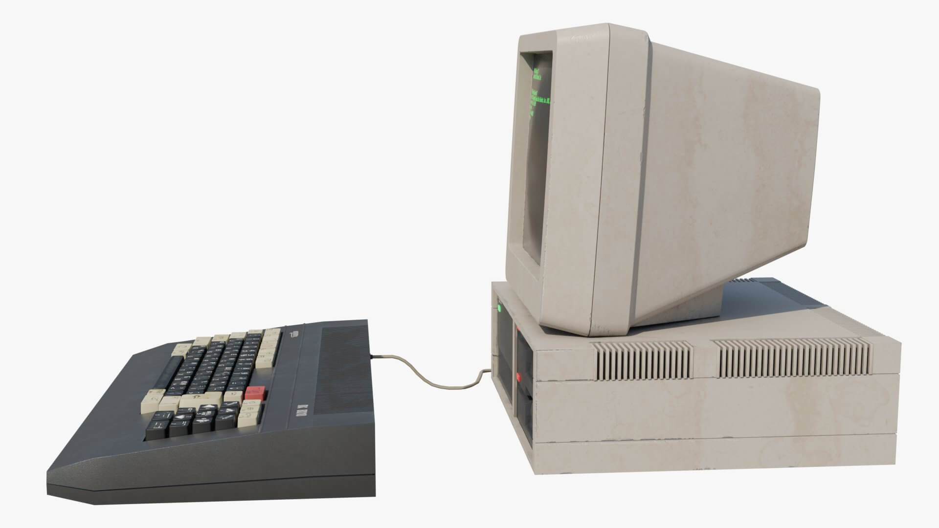 Soviet Personal Computer - 3D Model by KorboleevV