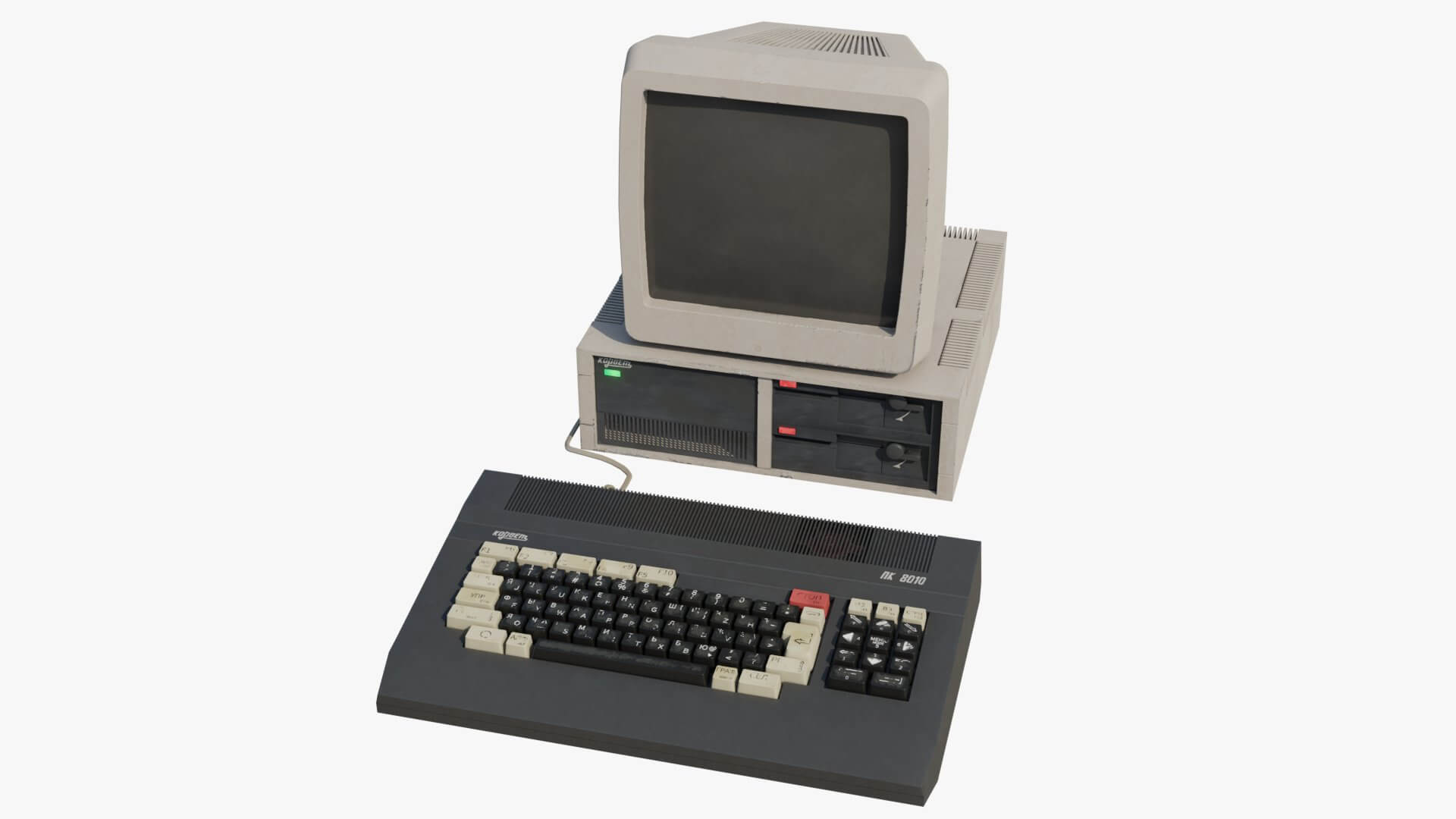 Soviet Personal Computer - 3D Model by KorboleevV