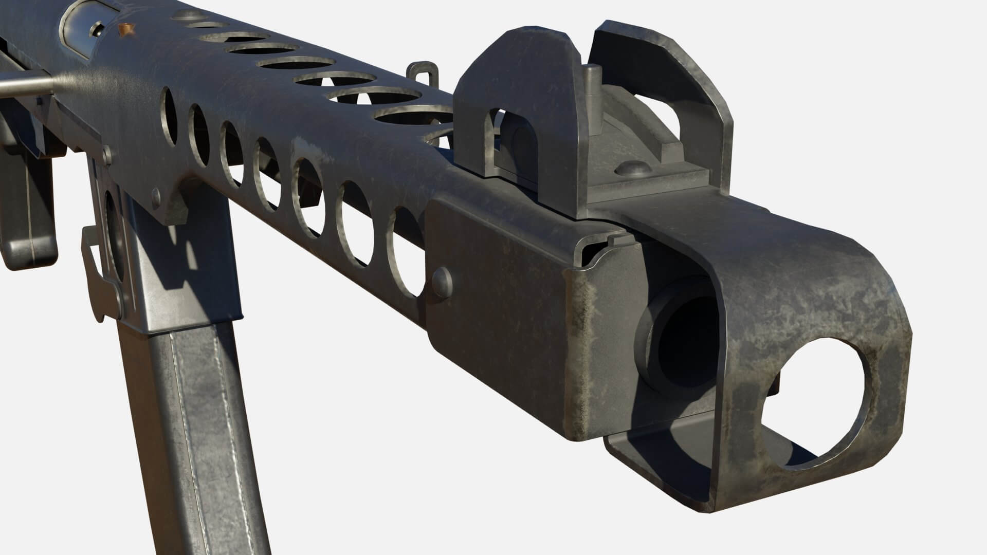 Submachine Gun PPS 43 - 3D Model by KorboleevV