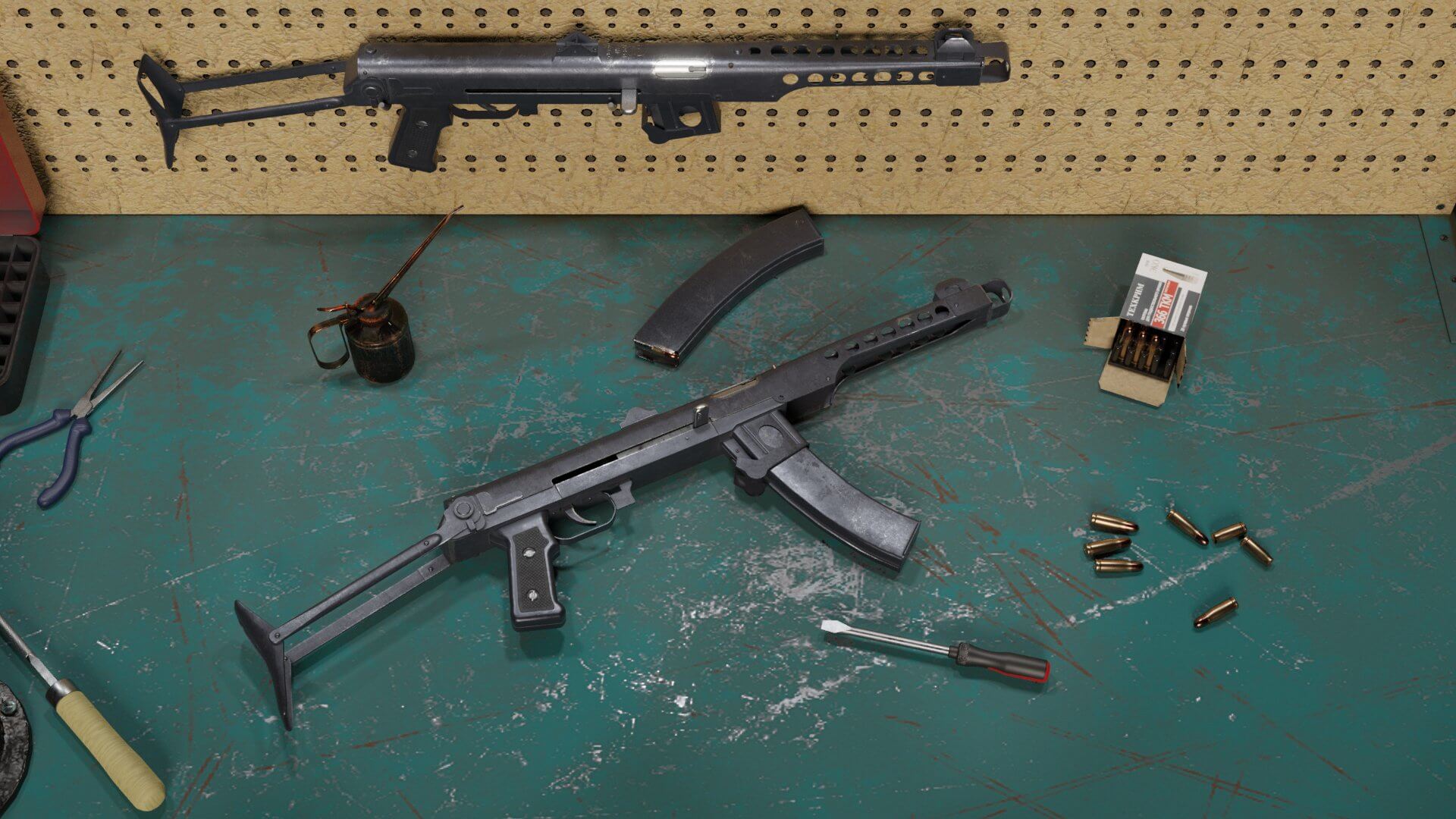 Submachine Gun PPS 43 - 3D Model by KorboleevV