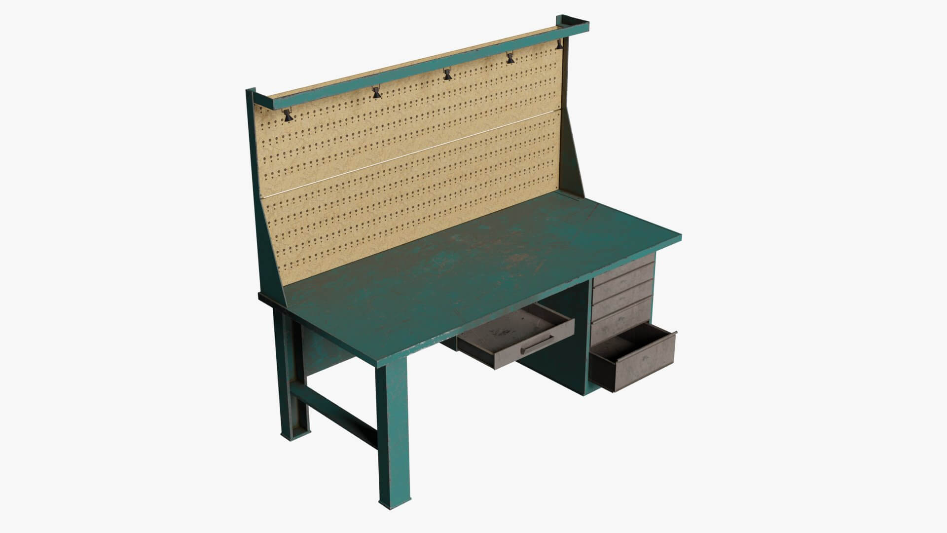 Weapon Workbench with Tools - 3D Model by KorboleevV