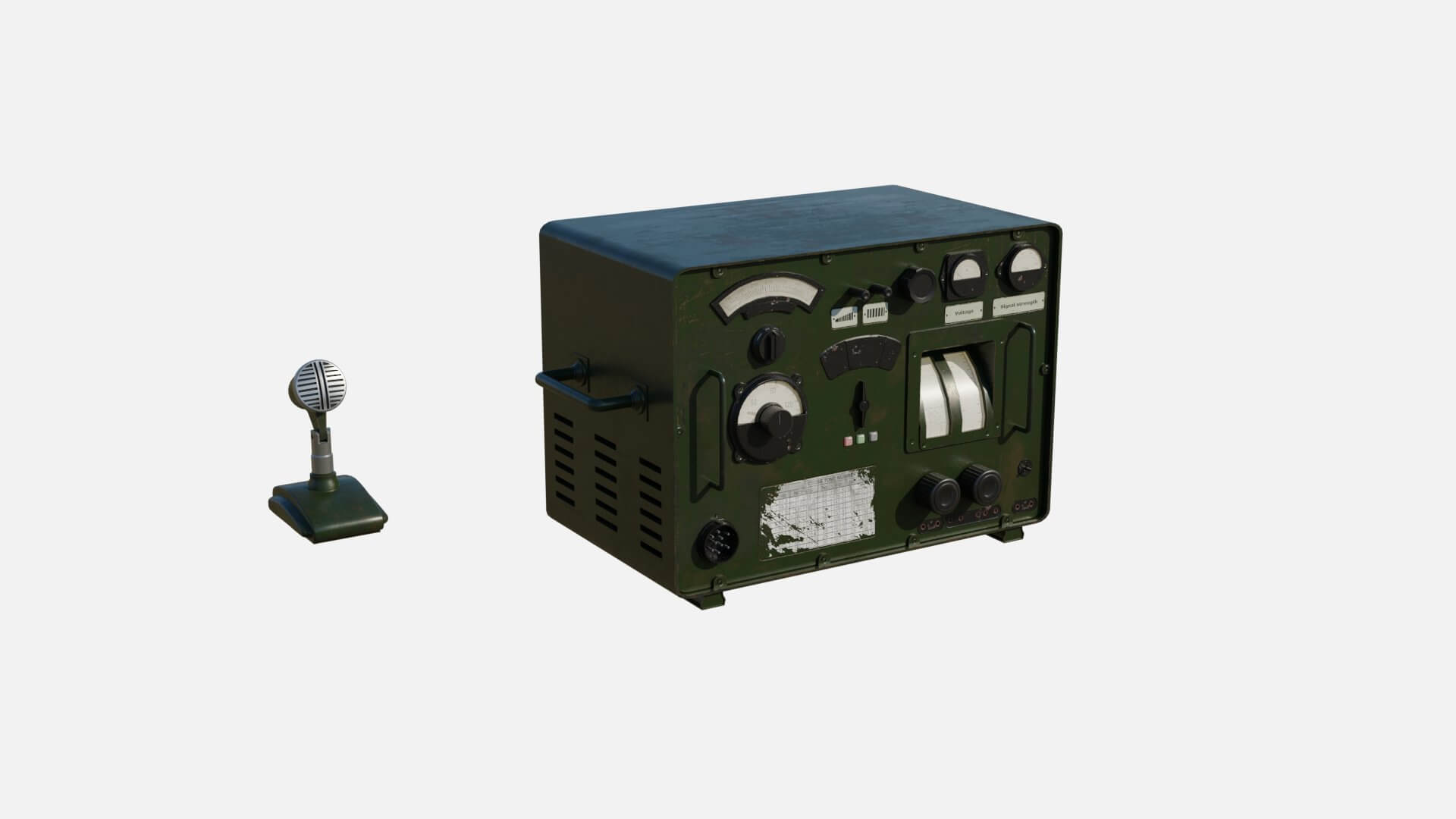 WW2 Radio - 3D Model by KorboleevV