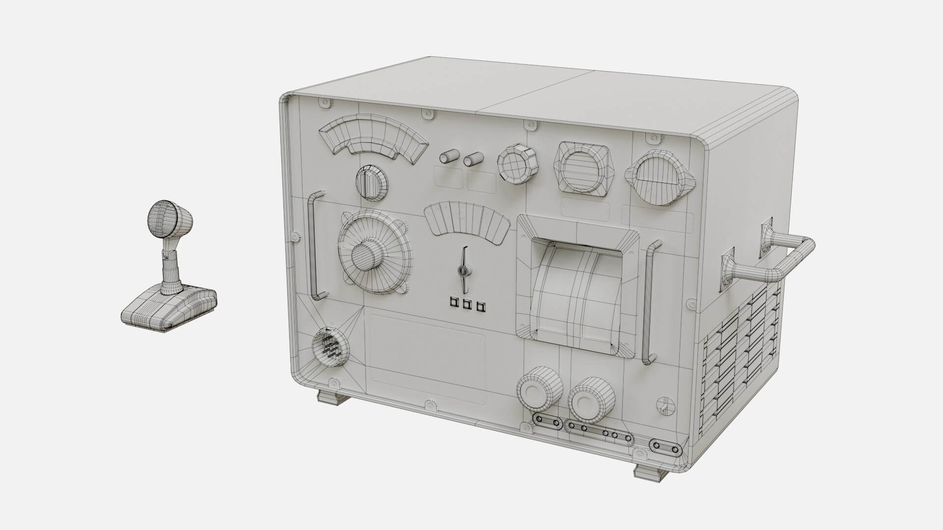 WW2 Radio - 3D Model by KorboleevV